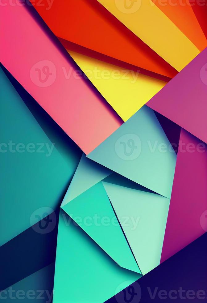 Beautiful colorful abstract wallpaper 3D rendering 12572660 Stock Photo ...