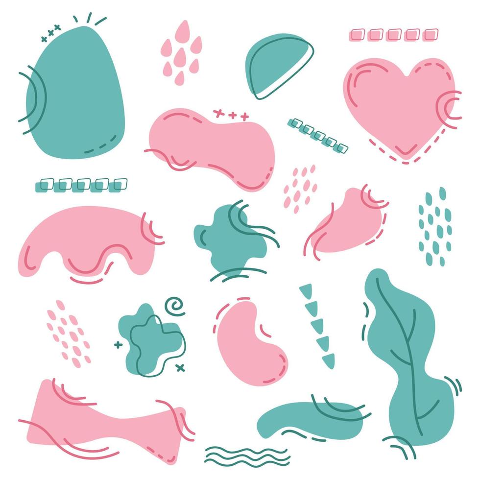 Abstract shapes art and line. Abstract background illustration ...