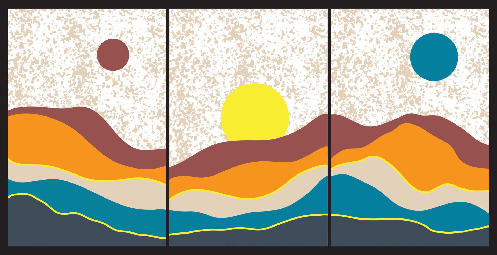 Japanese Background With Line Wave Pattern Vector Abstract Template With Geometric Pattern