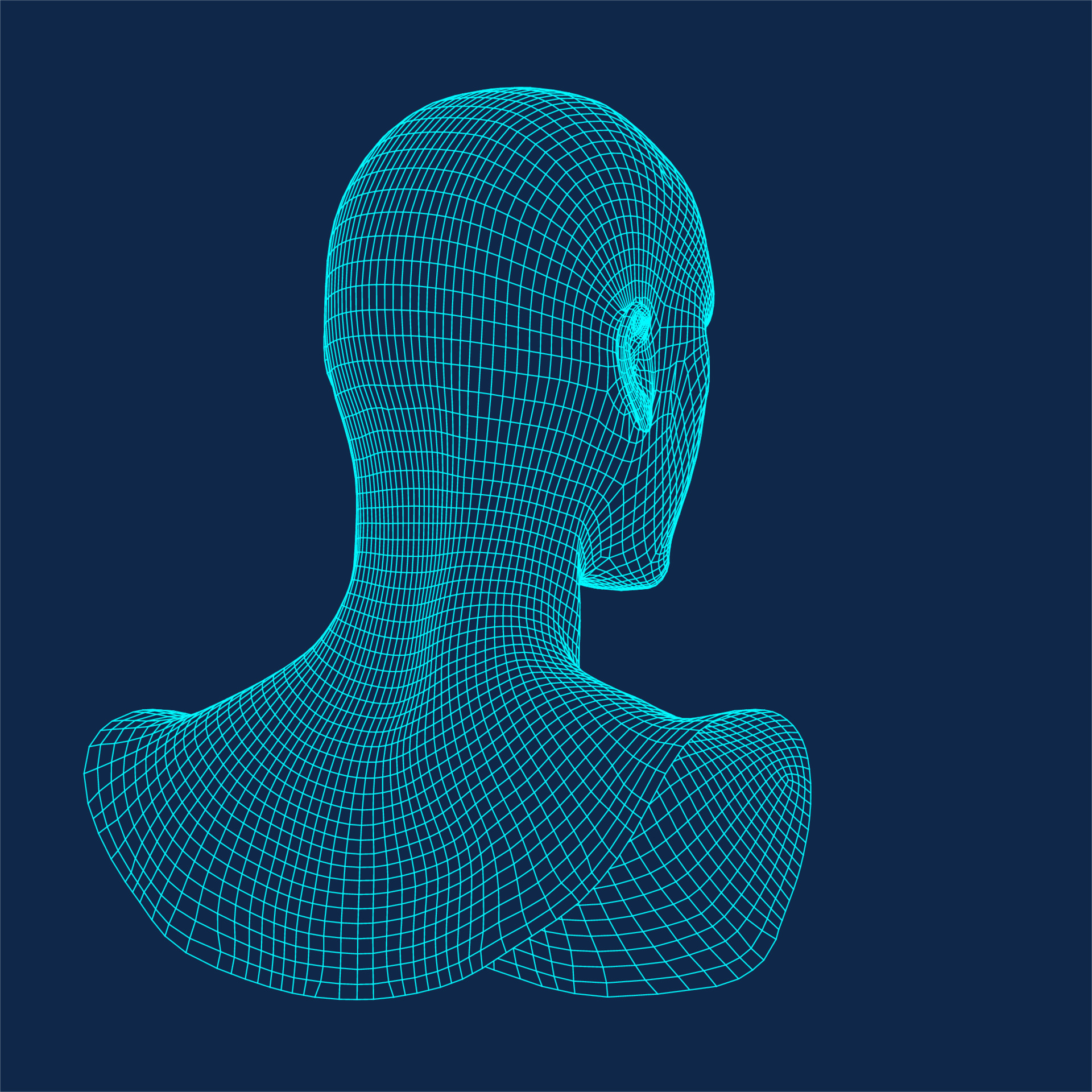 Ai digital brain. Artificial intelligence concept. Human head in robot ... Ai digital brain. Artificial intelligence concept. Human head in robot ...