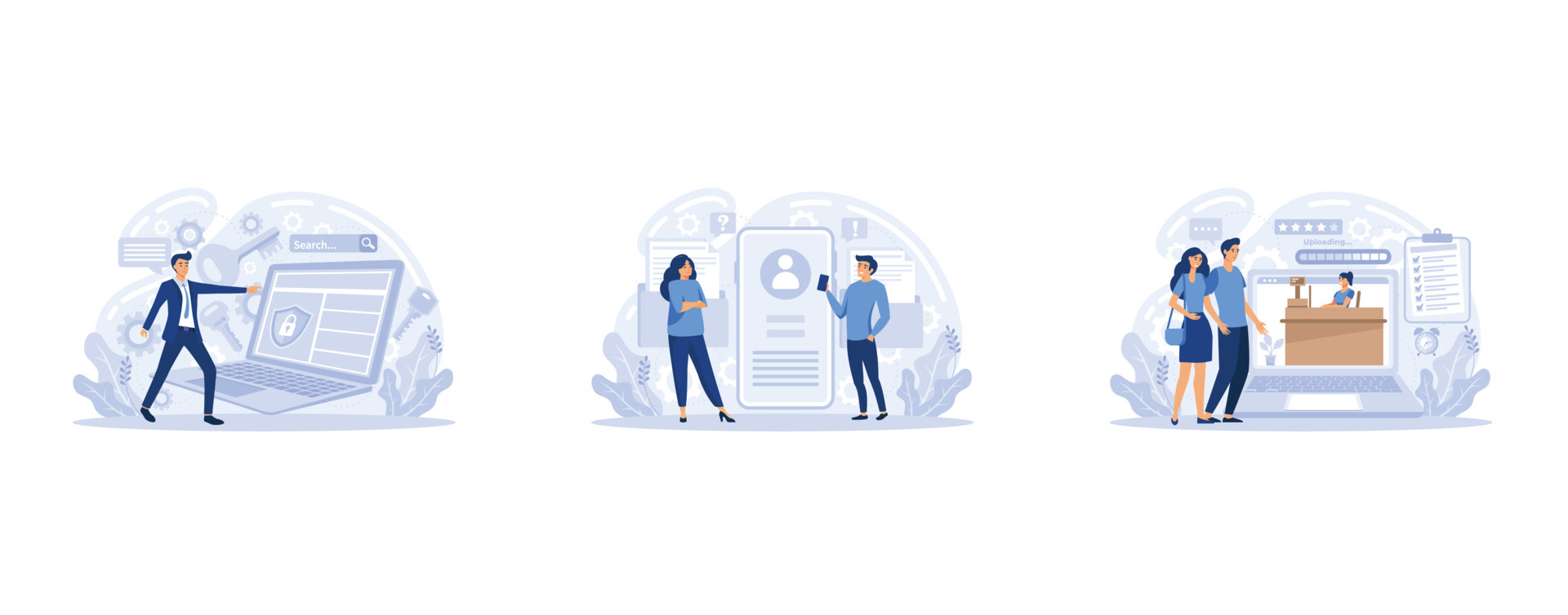 Enter Login And Password Registration Page On Screen Login Page Mobile App With User Page