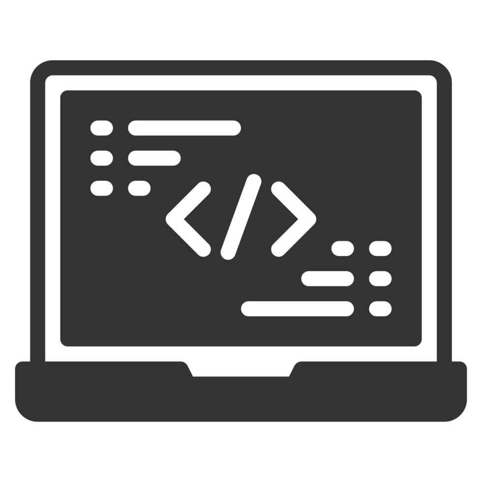 coding icon vector illustration 12591900 Vector Art at Vecteezy