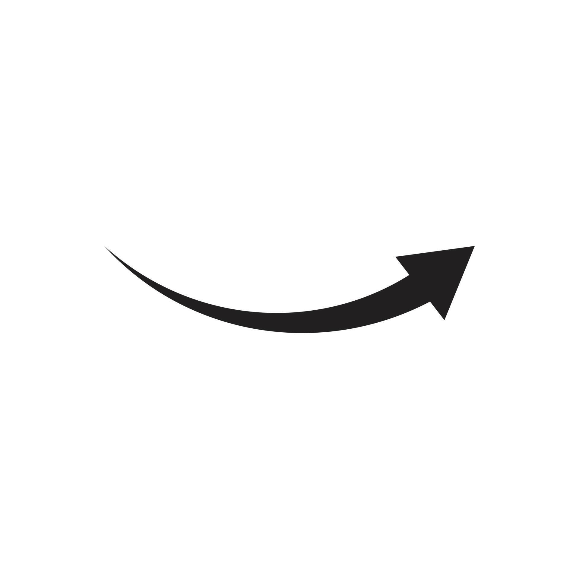 eps10 black vector curved or directional arrow icon isolated on white ... eps10 black vector curved or directional arrow icon isolated on white ...