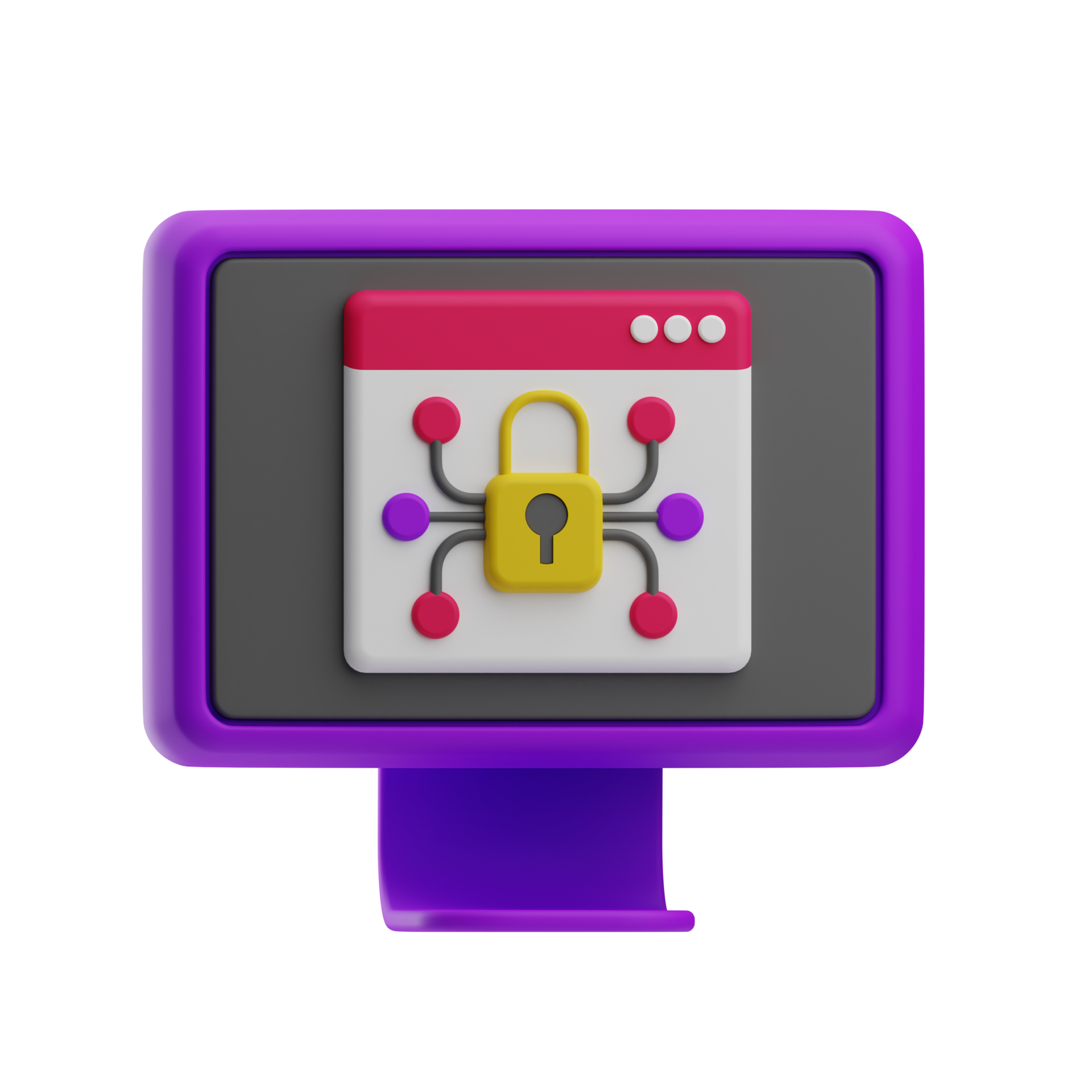 Encryption Illustration 3d 12596915 Png