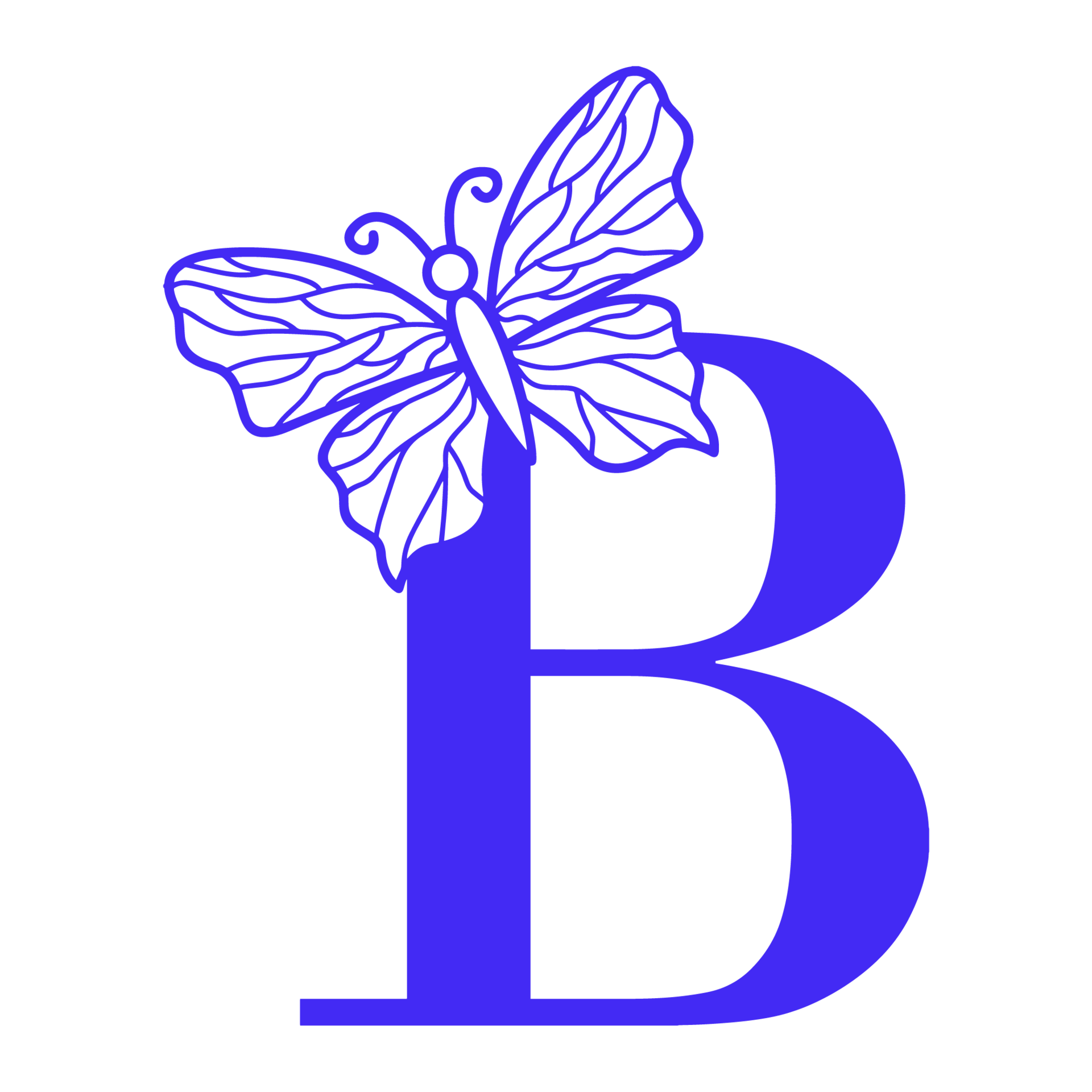 Free Butterfly Alphabet and Number clipart, Butterfly clipart png ...