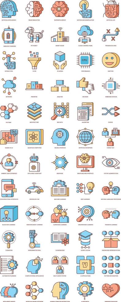 conjunto de iconos de inteligencia artificial 12600654 Vector en Vecteezy conjunto de iconos de inteligencia artificial 12600654 Vector en Vecteezy