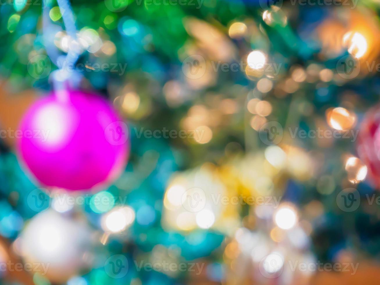 Christmas tree with bokeh light blur background 12603003 Stock Photo at Vecteezy