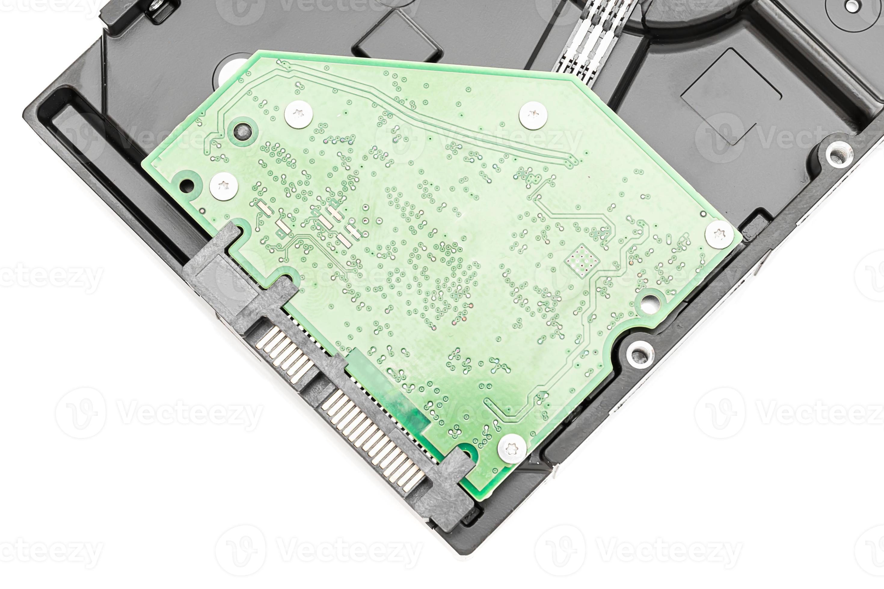 Hard disk drive HDD with circuit board 12604496 Stock Photo at Vecteezy