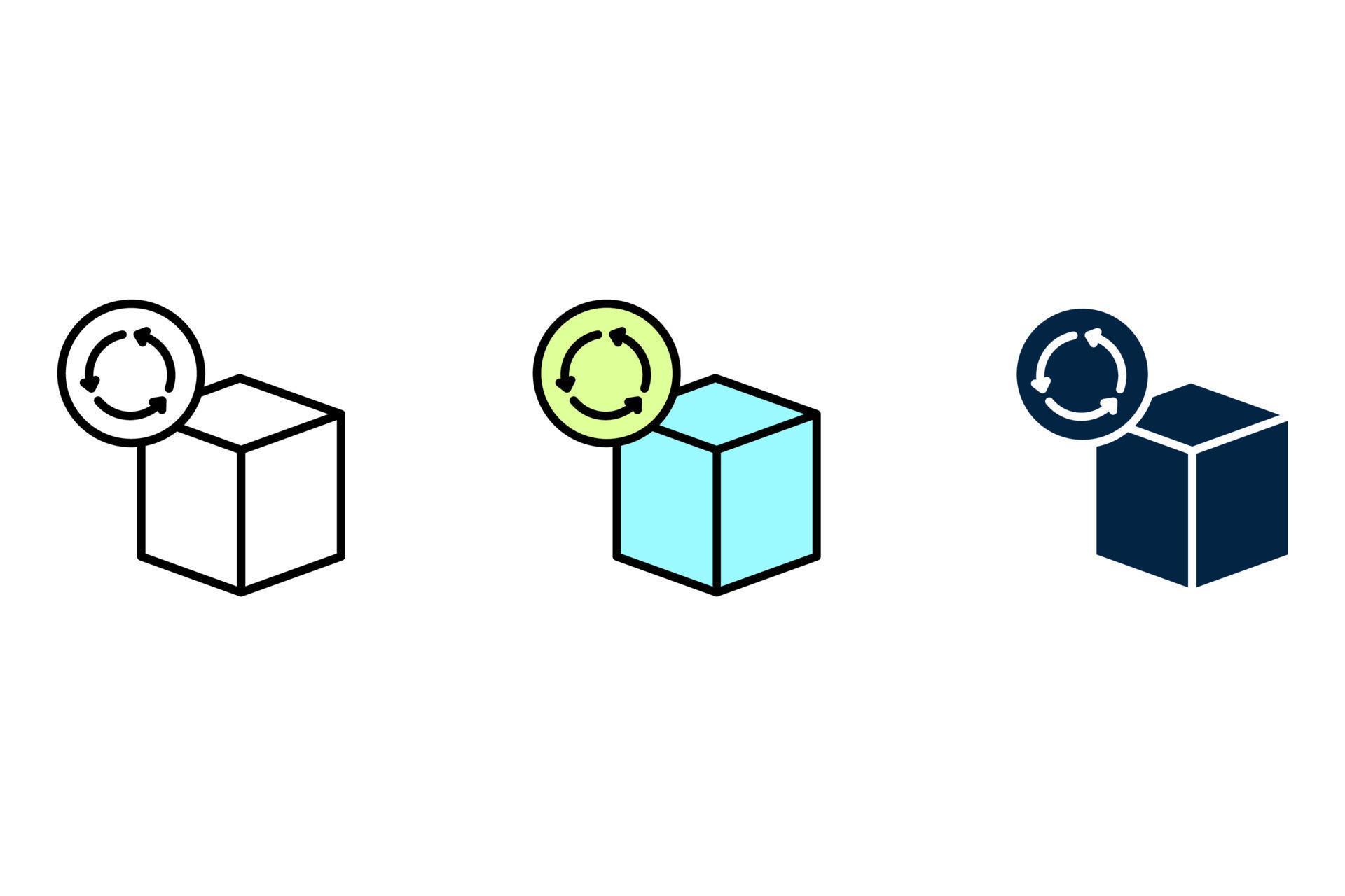 Modeling Project Line Icon Simple Element Illustration Modeling