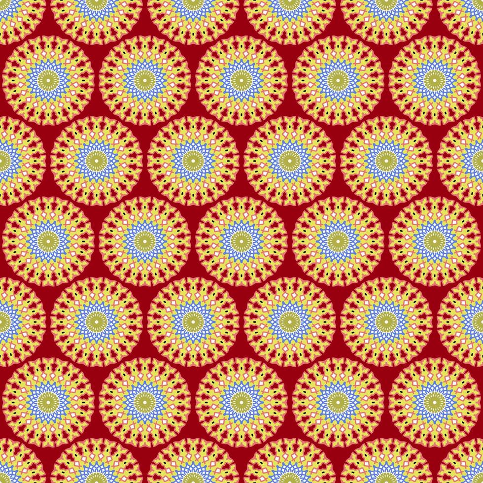 pattern design with abstract ornament motif 12608729 Vector Art at Vecteezy