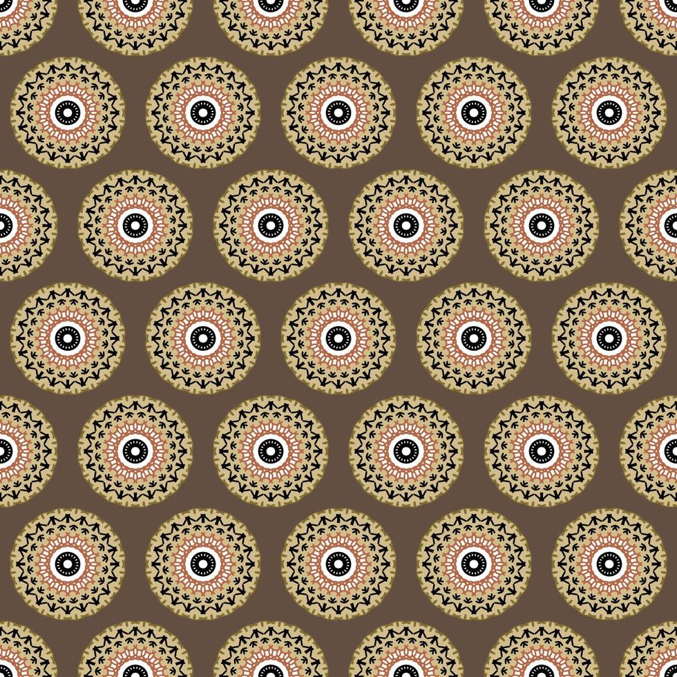 pattern design with abstract ornament motif 12608828 Vector Art at Vecteezy