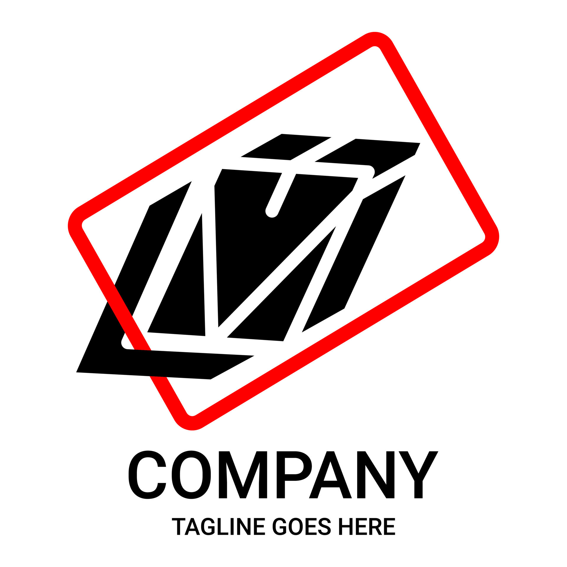 diseño de logotipo de letra v negra y roja. letra mayúscula v sobre fondo blanco. 12614185 ...