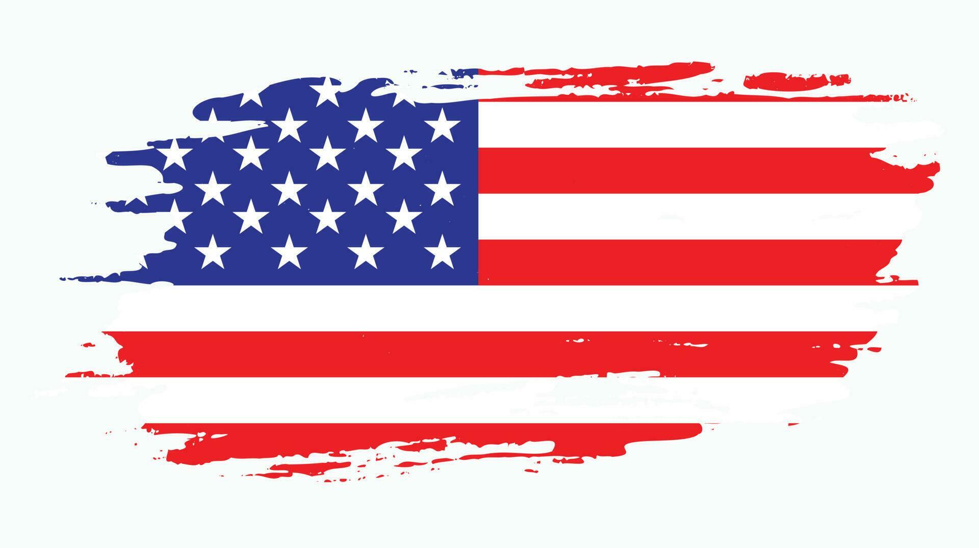 Vintage American grunge flag 12615034 Vector Art at Vecteezy