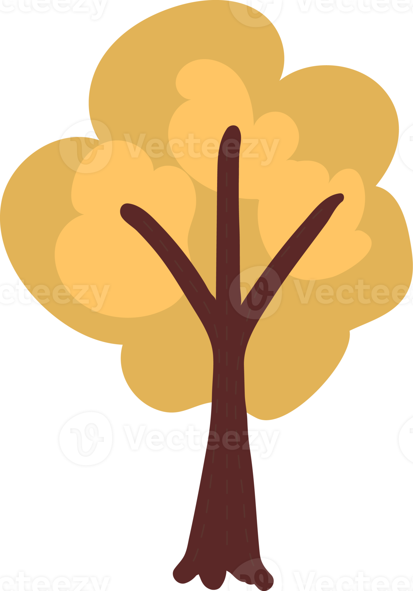 flat style fall autumn tree 12616527 PNG