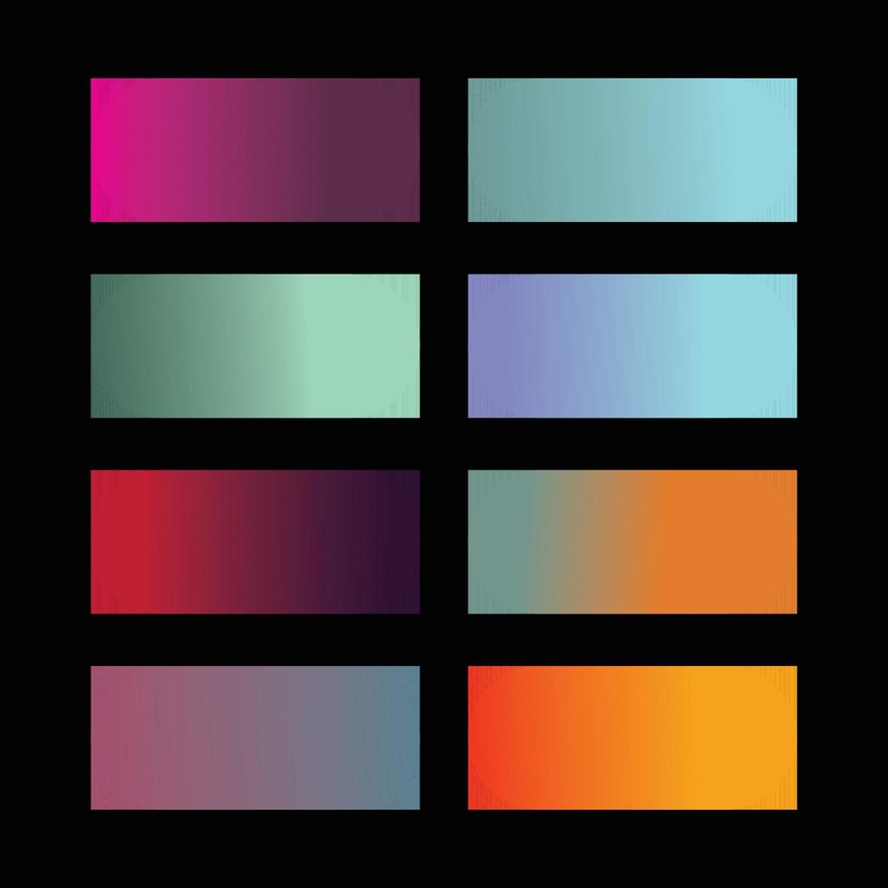 Gradient color palette with multicolor 12619350 Vector Art at Vecteezy