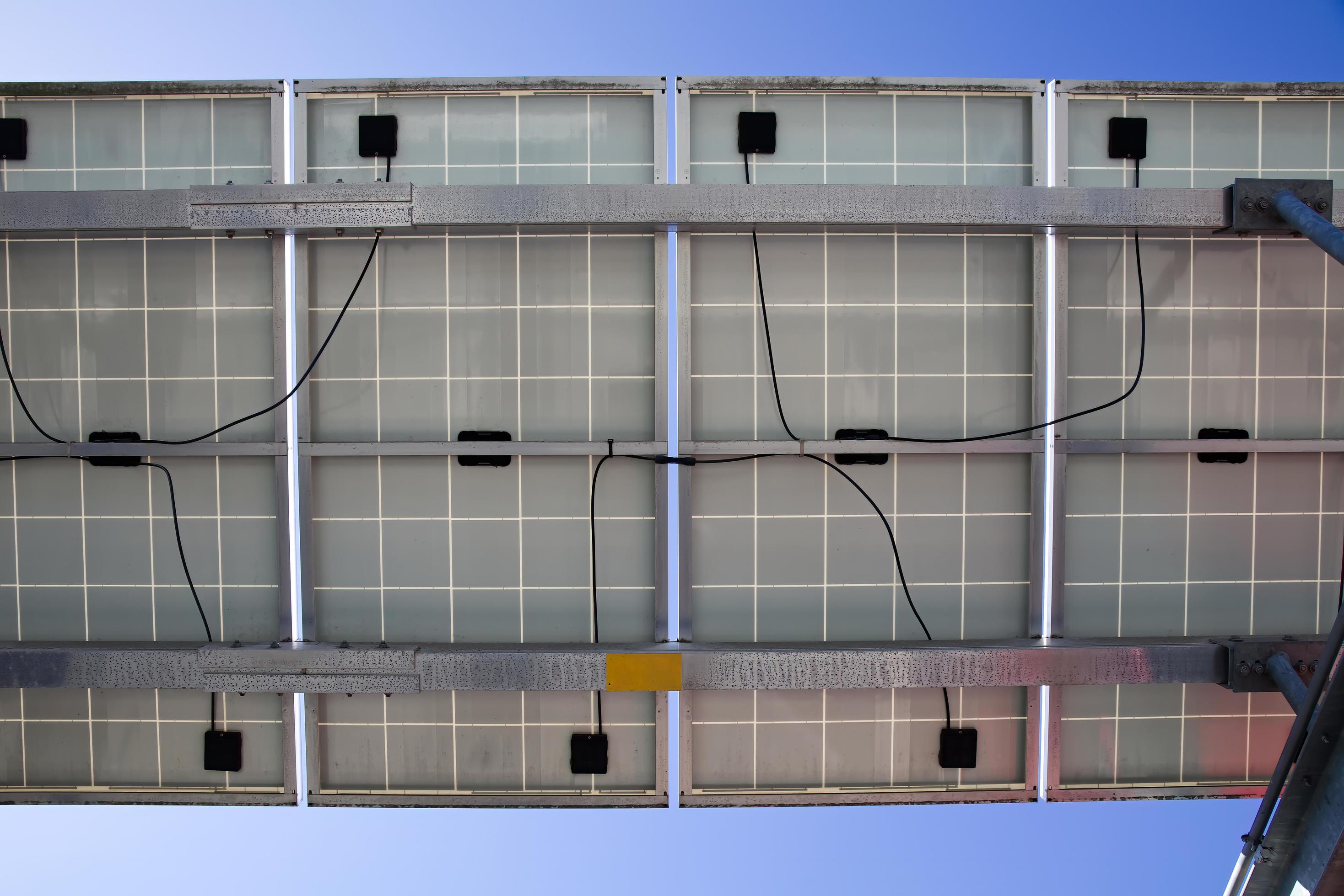 Solar Panels for renewable electrical energy production on the roofs ... Solar Panels for renewable electrical energy production on the roofs ...