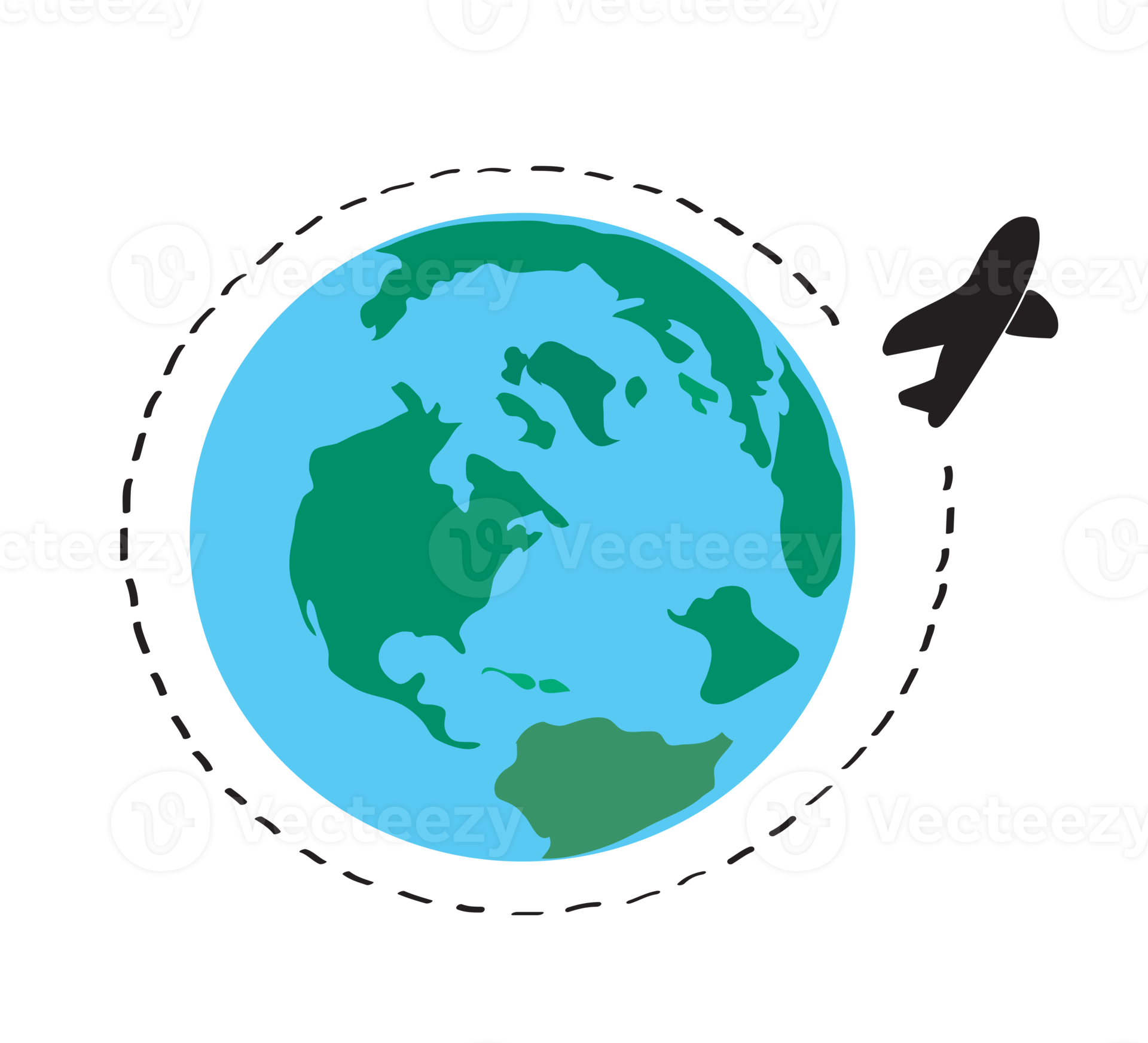 travel around the world icon symbol 12621390 PNG