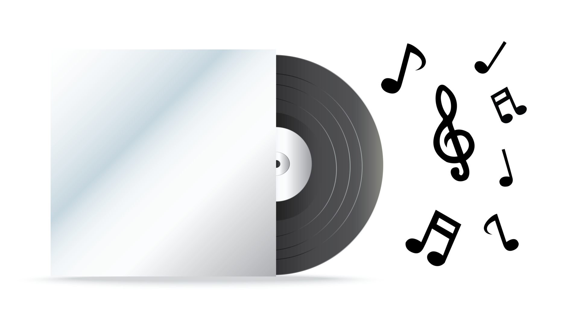 The Empty Cover Record 12621548 Png