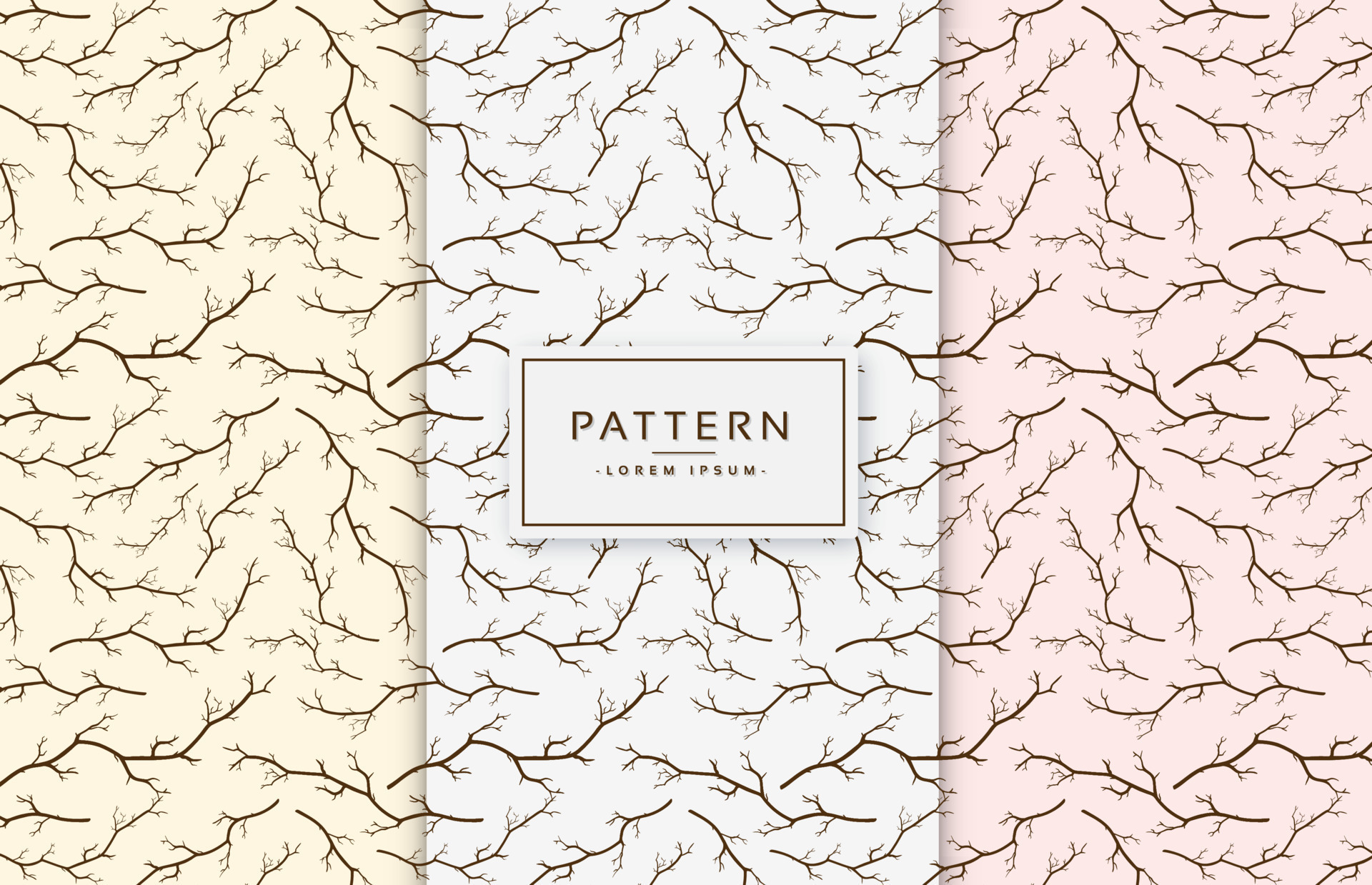 Generative branch growth pattern 12622515 Vector Art at Vecteezy