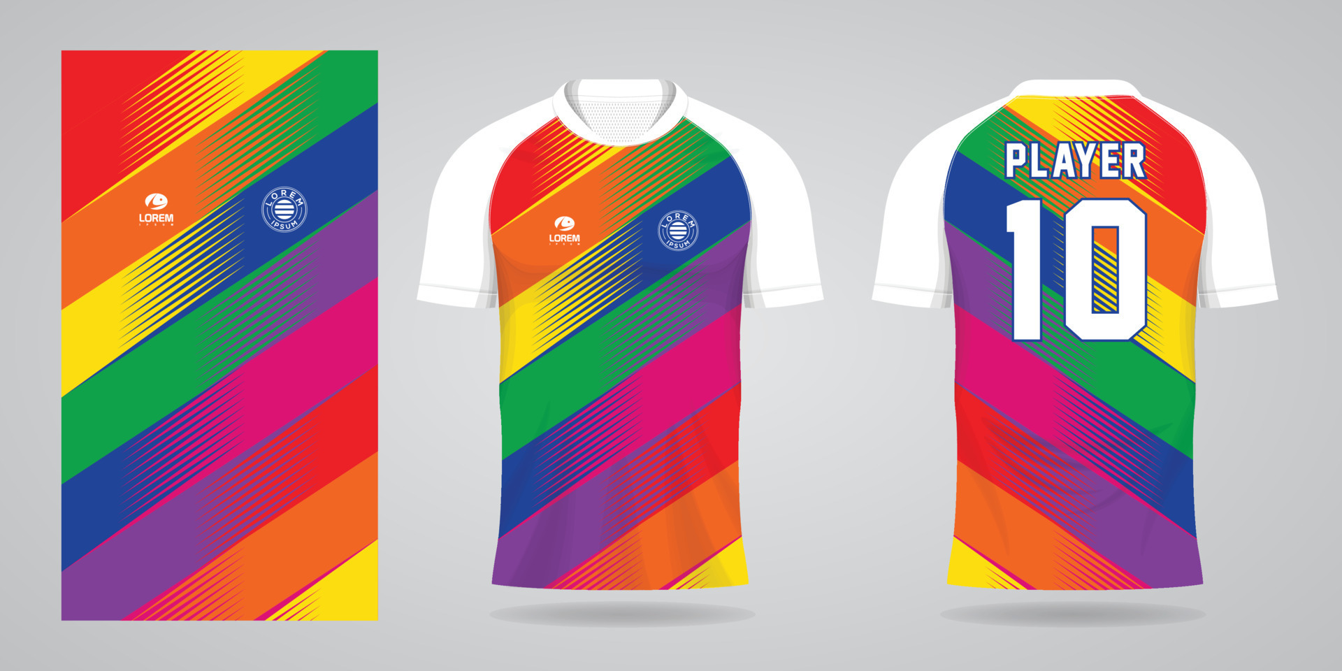 Football Jersey Sport Design Template 12624984 Vector Art At Vecteezy