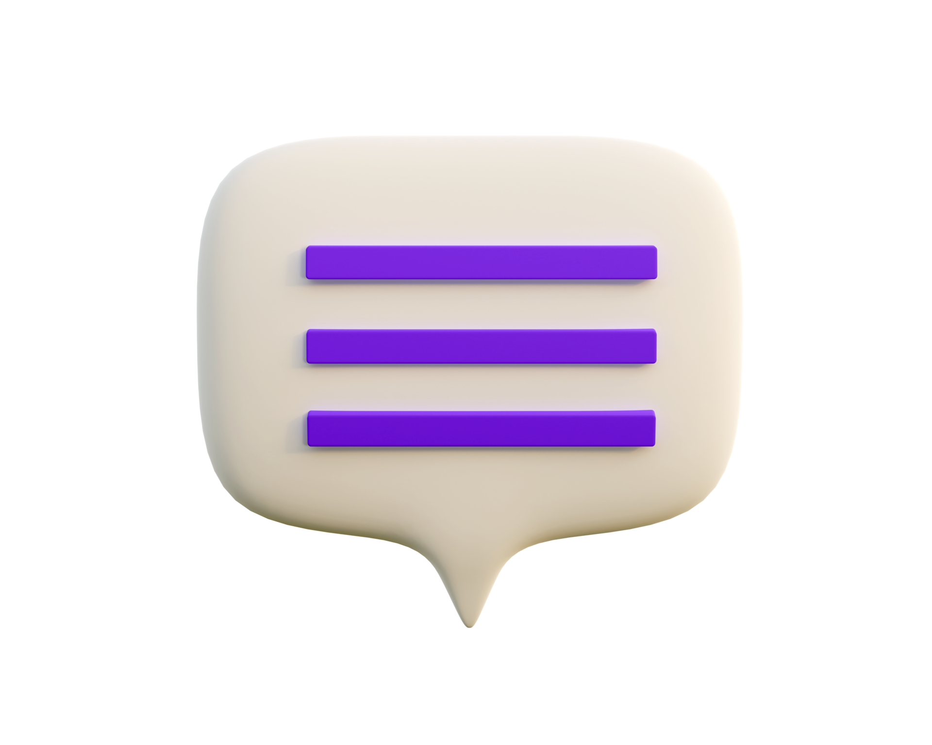 3d message bubble 12627879 PNG