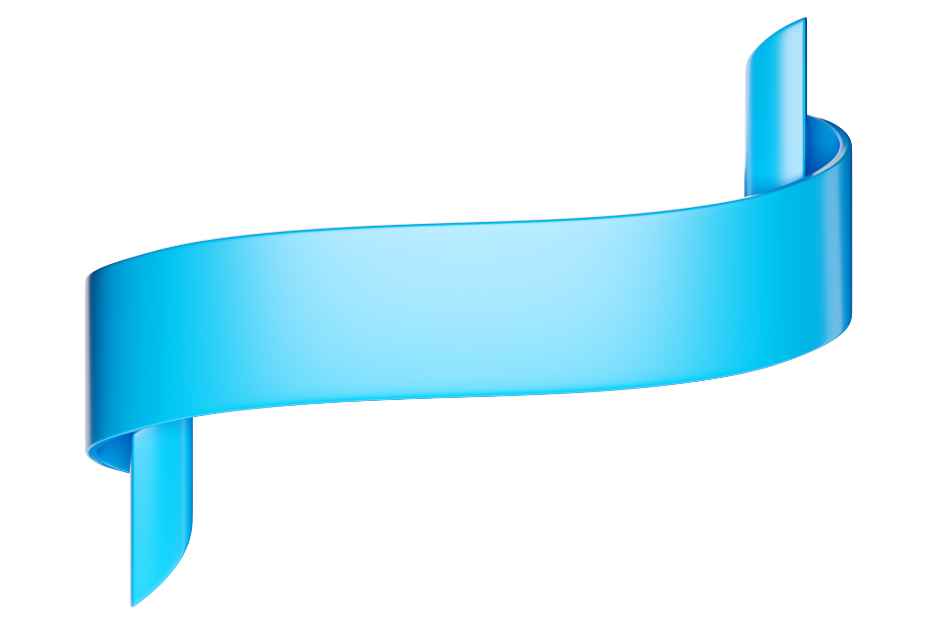 3d label ribbon. Glossy blue blank plastic banner for advertisment ... 3d label ribbon. Glossy blue blank plastic banner for advertisment ...