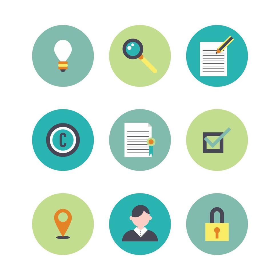 Colorful Patent Registration Icons 12630306 Vector Art at Vecteezy Colorful Patent Registration Icons 12630306 Vector Art at Vecteezy
