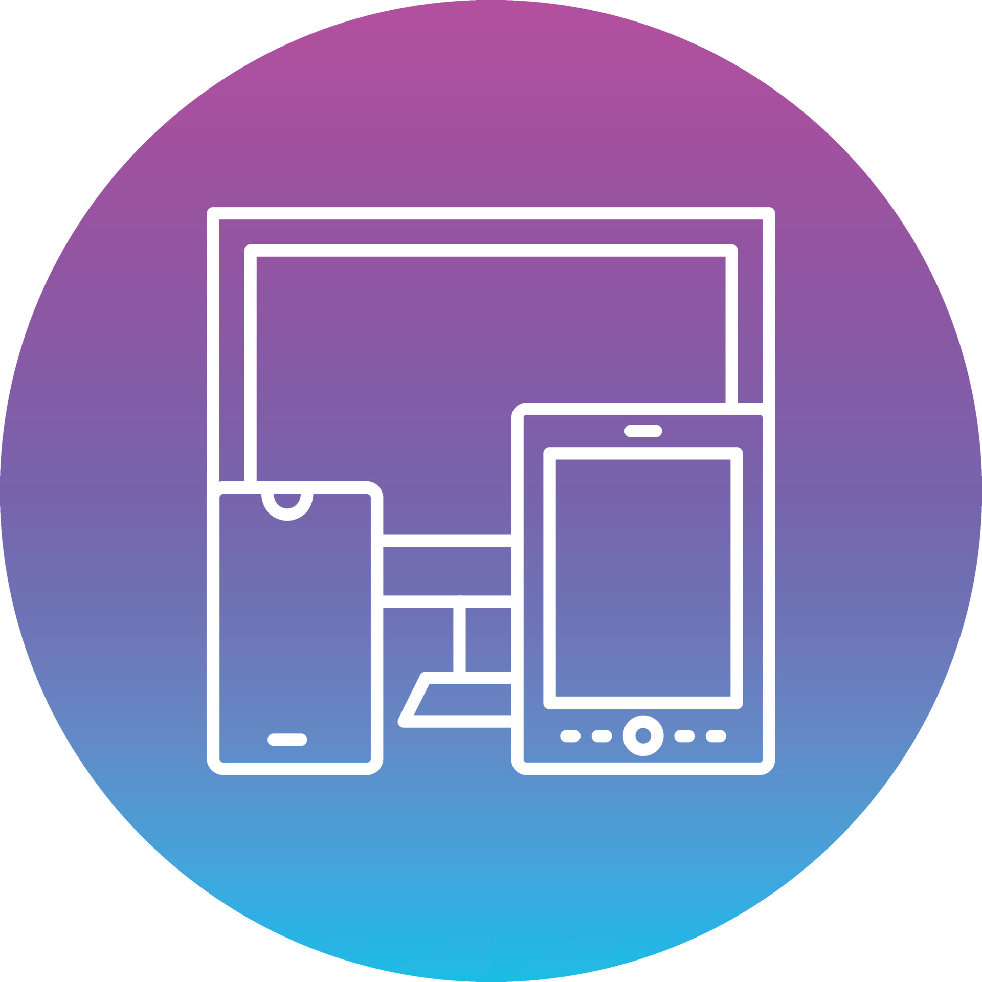 Devices Gradient Circle Line Inverted Icon 12632784 Vector Art at Vecteezy Devices Gradient Circle Line Inverted Icon 12632784 Vector Art at Vecteezy