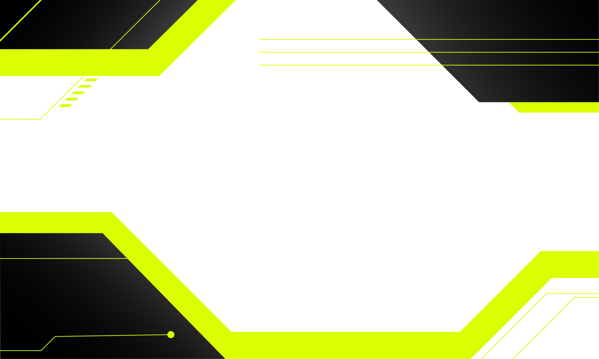 Futuristic Gaming Overlay For Design Element Copy Space Modern Shape For Ornament Live