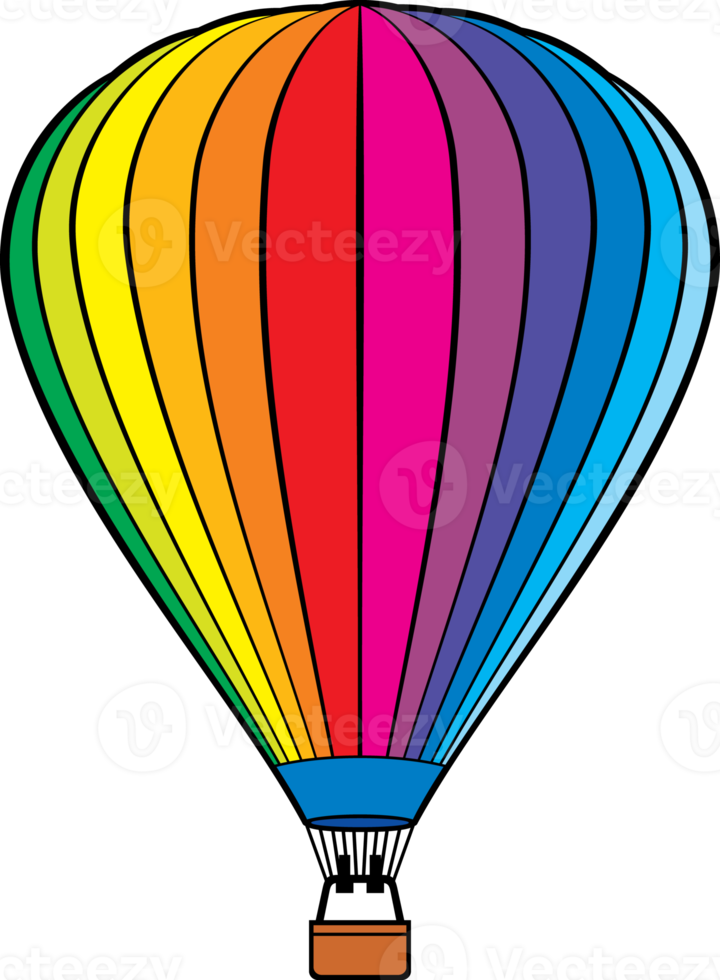 Pastel Hot Air Balloon Clipart Png Rectangle Circle