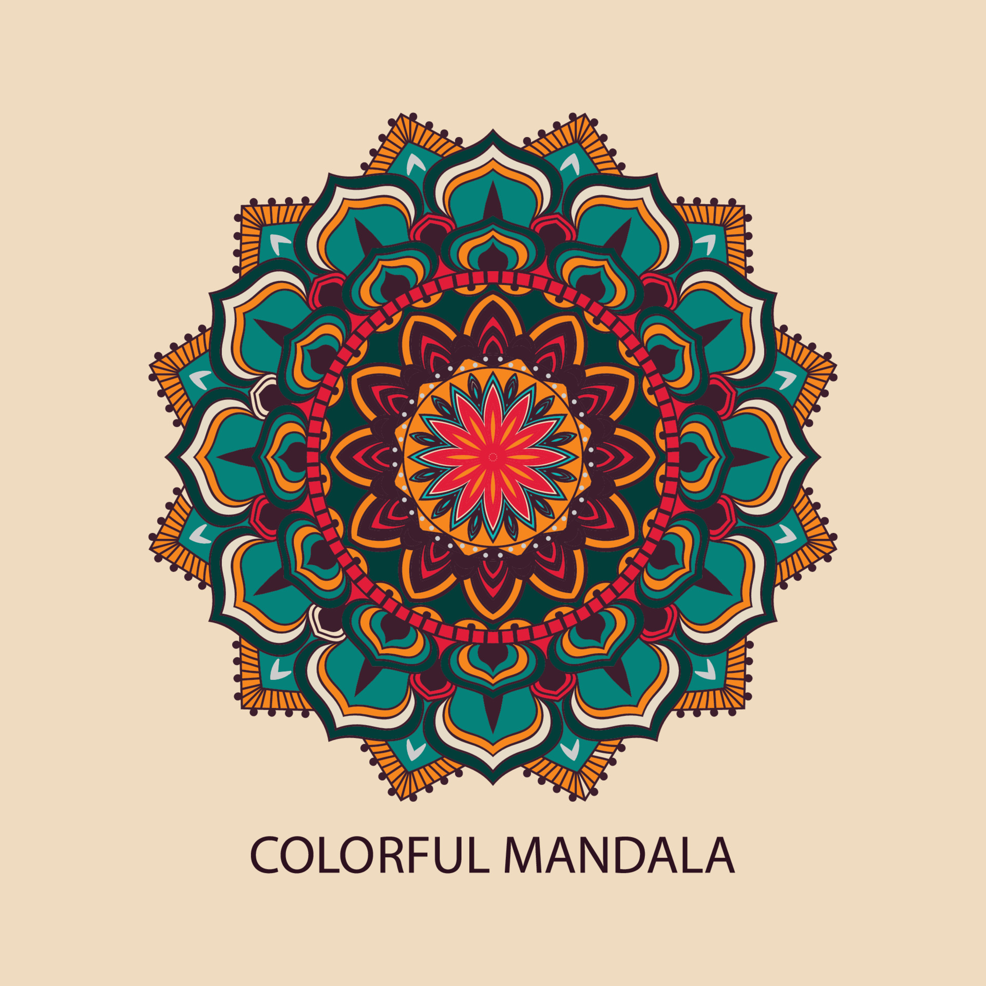 colorful mandala art 12639902 Vector Art at Vecteezy colorful mandala art 12639902 Vector Art at Vecteezy