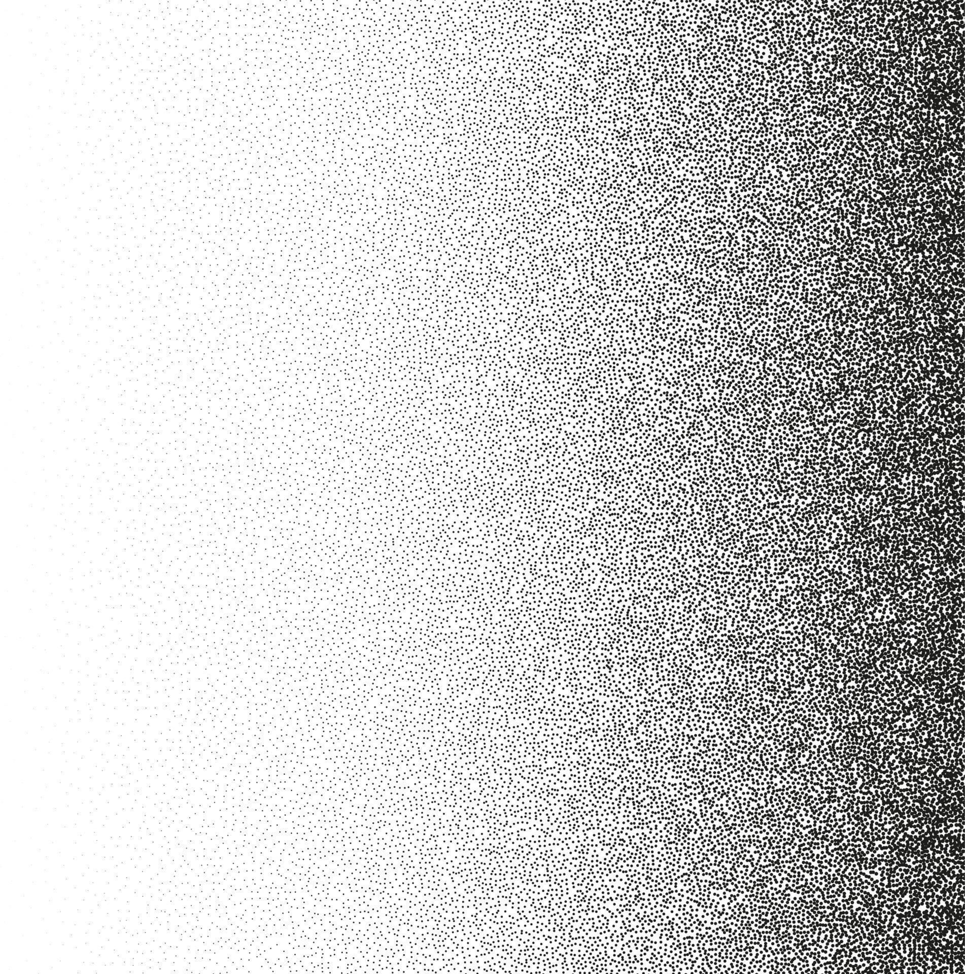 Noise gradient texture grain dot stipple vector background black ...
