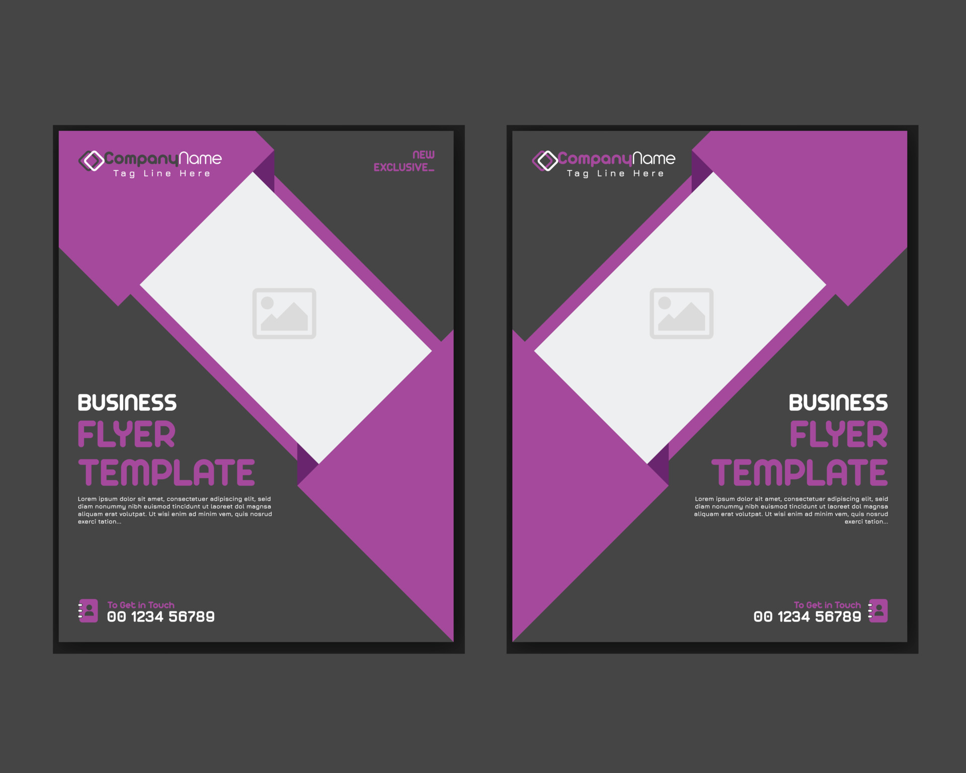 Modern corporate professional creative business headline flyer banner ... Modern corporate professional creative business headline flyer banner ...