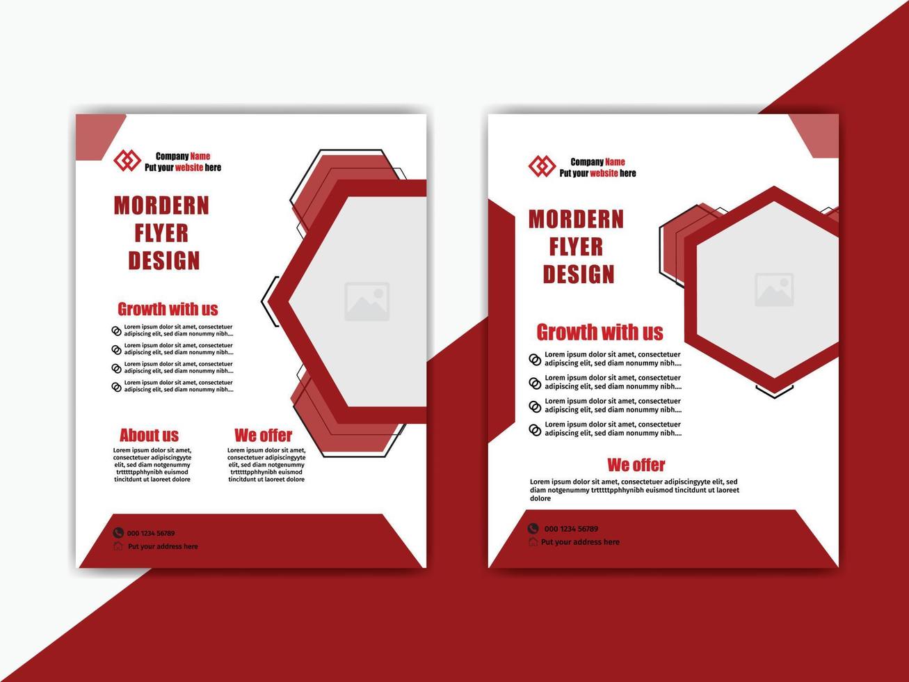 Modern corporate professional creative business headline flyer banner ... Modern corporate professional creative business headline flyer banner ...