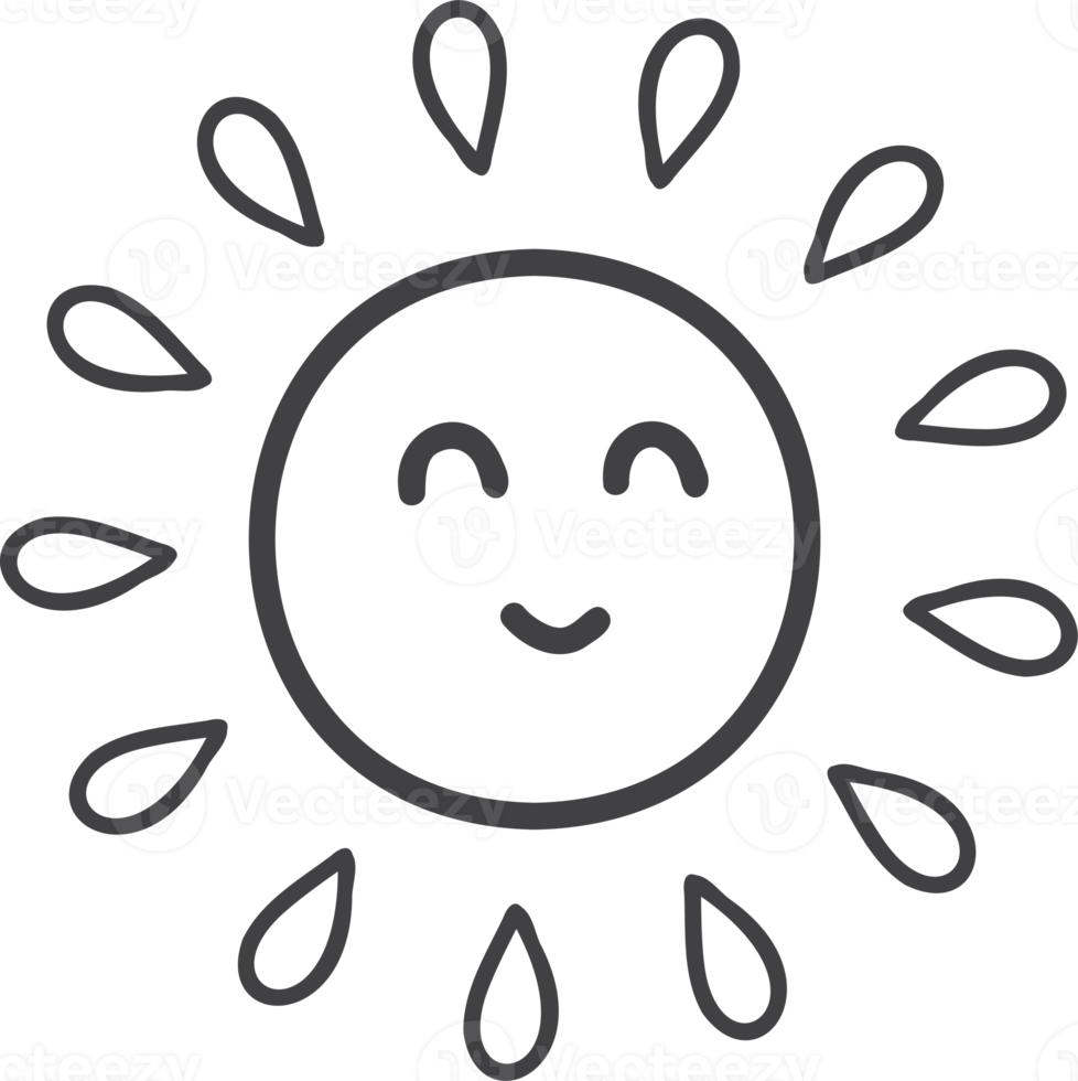 Hand Drawn cute smiling sun illustration 12664865 PNG Hand Drawn cute smiling sun illustration 12664865 PNG