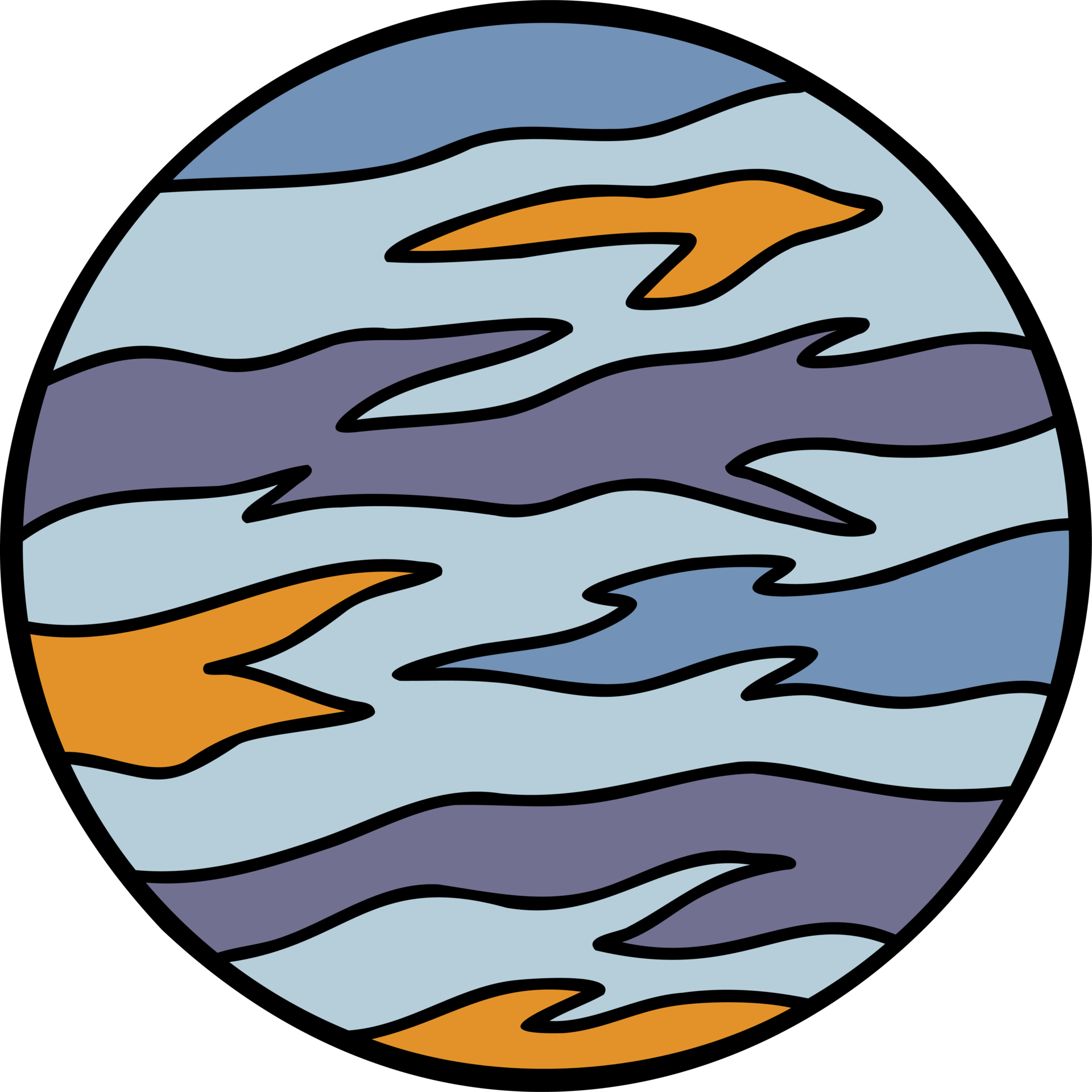 Hand Drawn planet illustration 12664928 PNG