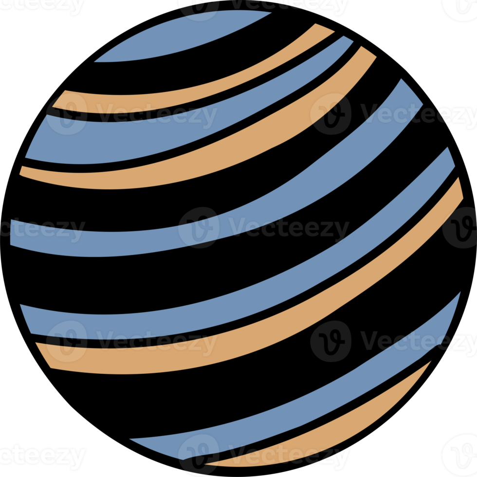 Hand Drawn planet illustration 12665142 PNG
