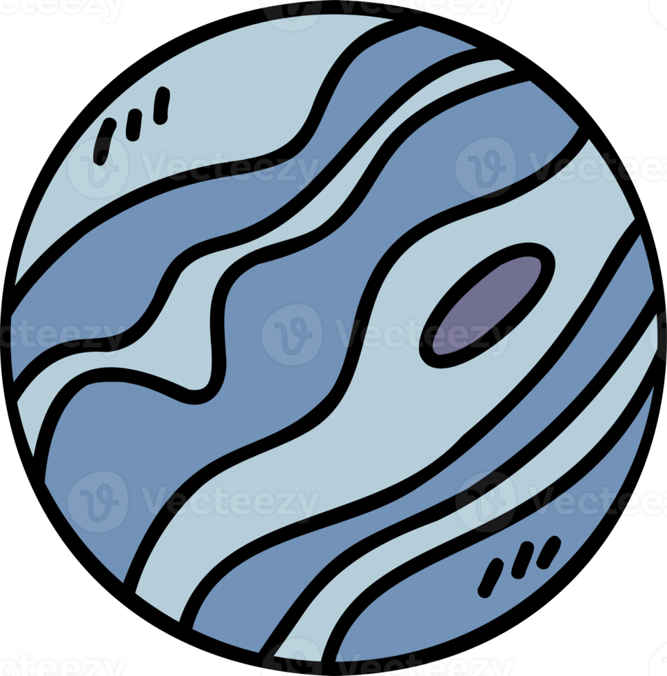 Hand Drawn planet illustration 12665205 PNG