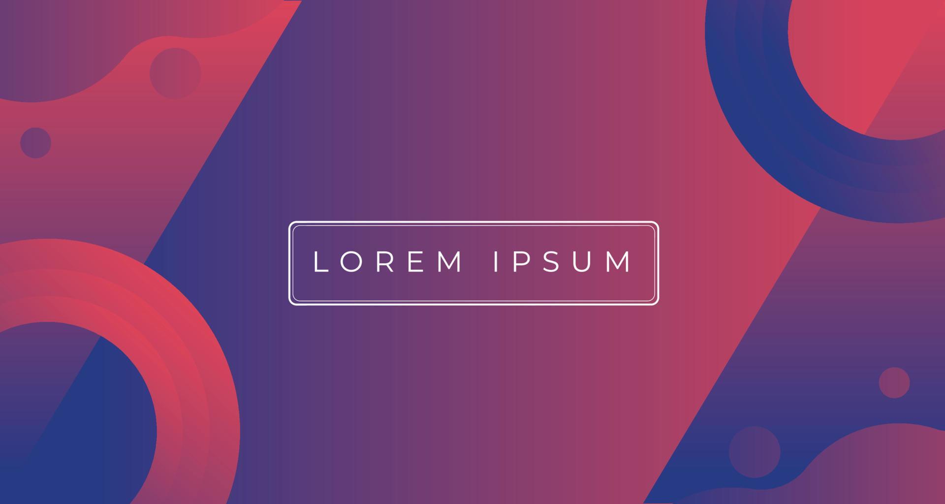 Abstract Background With Geometric Gradient Circle Design Abstract Pattern With Gradient Color