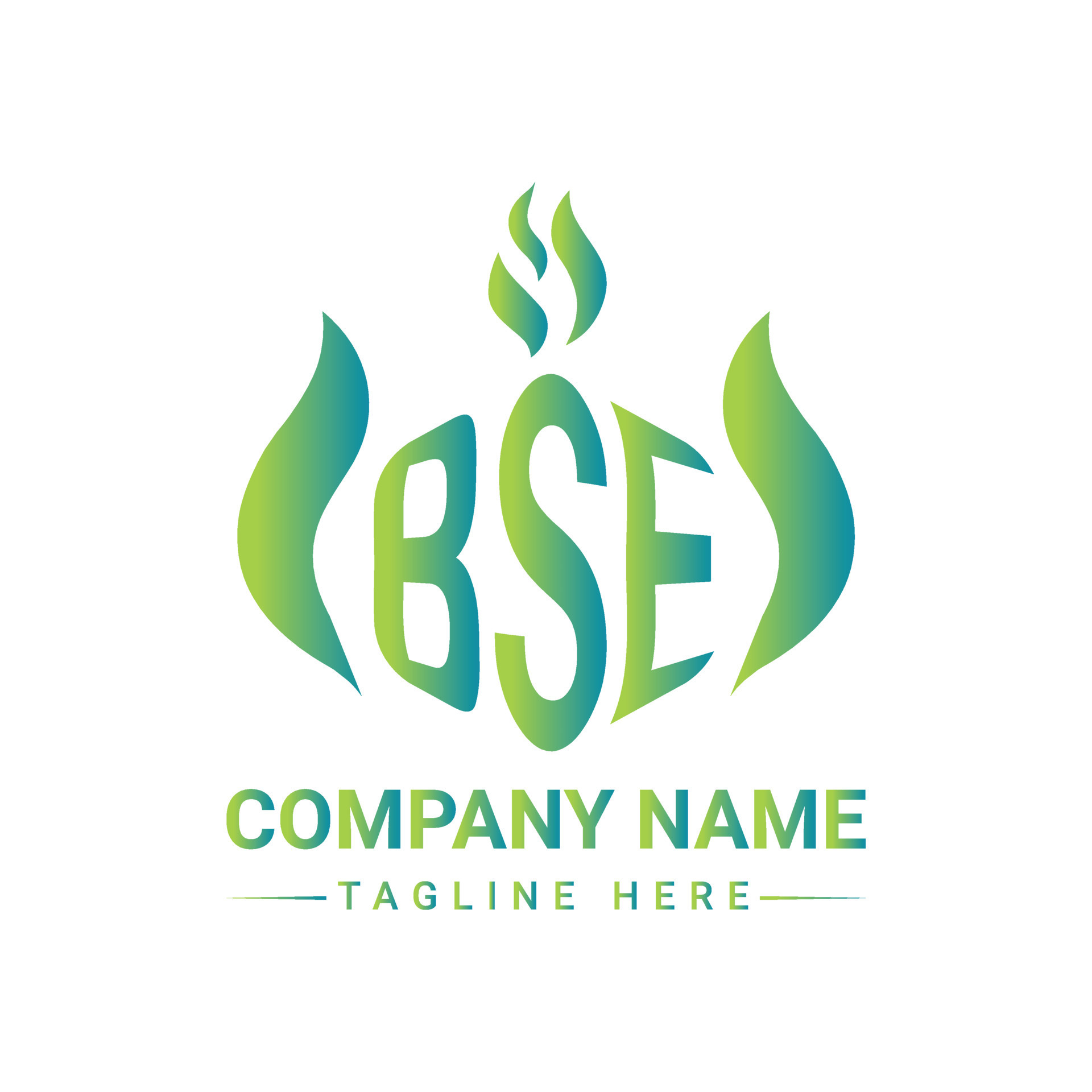 monograma de diseño de logotipo de polígono de bse, logotipo de vector de polígono de bse, bse ...