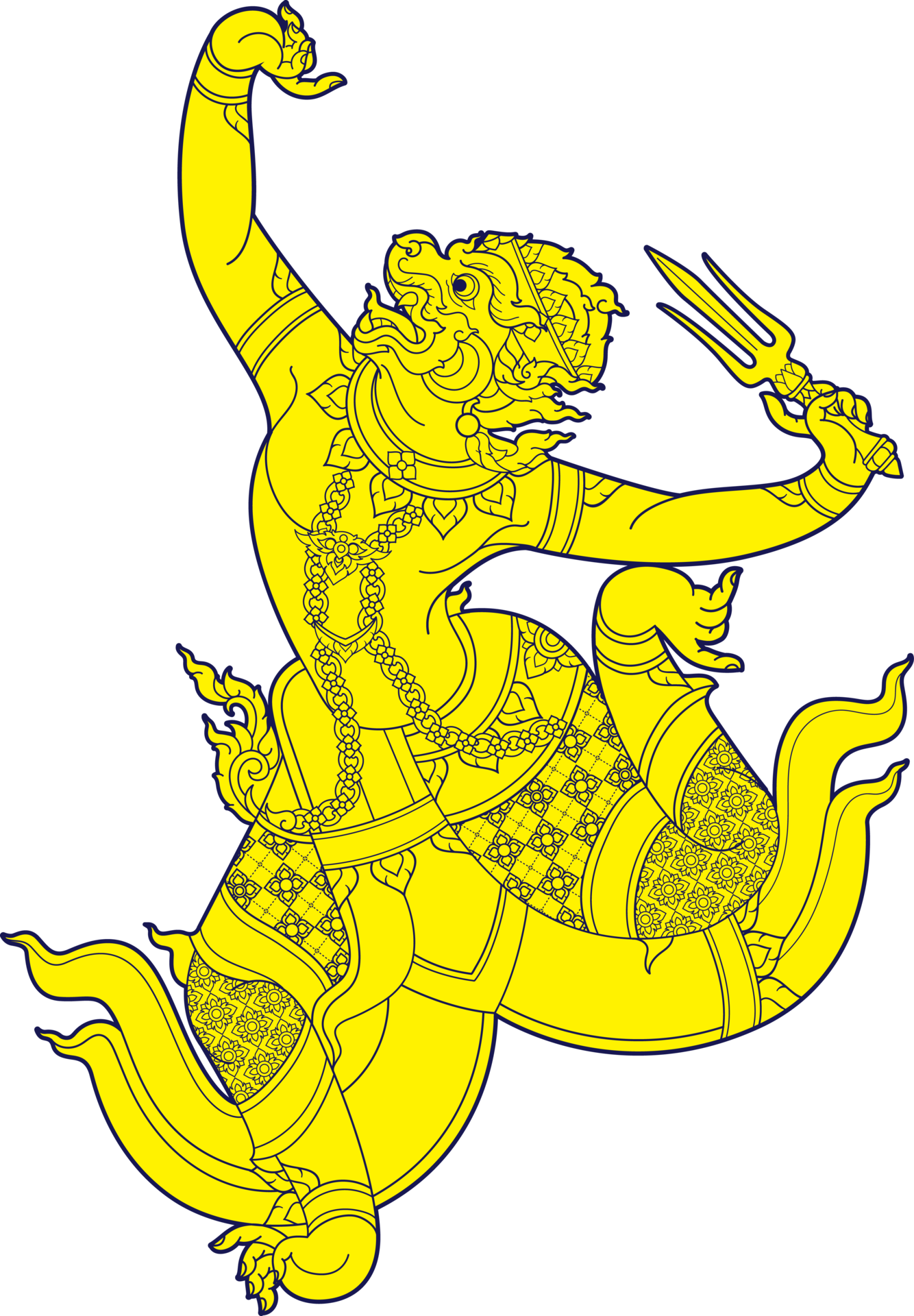 Traditional Thai Art, painting 12667341 PNG