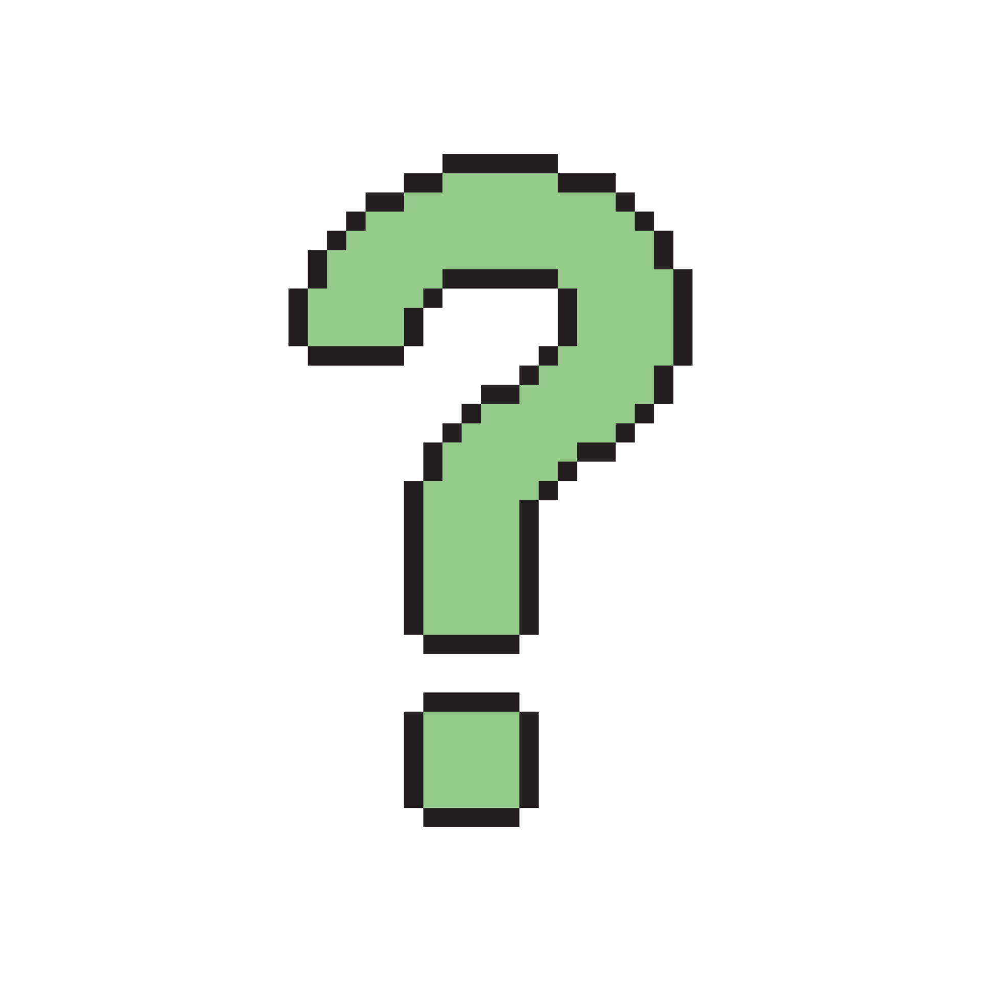 Question mark icon pixel art design. 12667368 Vector Art at Vecteezy Question mark icon pixel art design. 12667368 Vector Art at Vecteezy