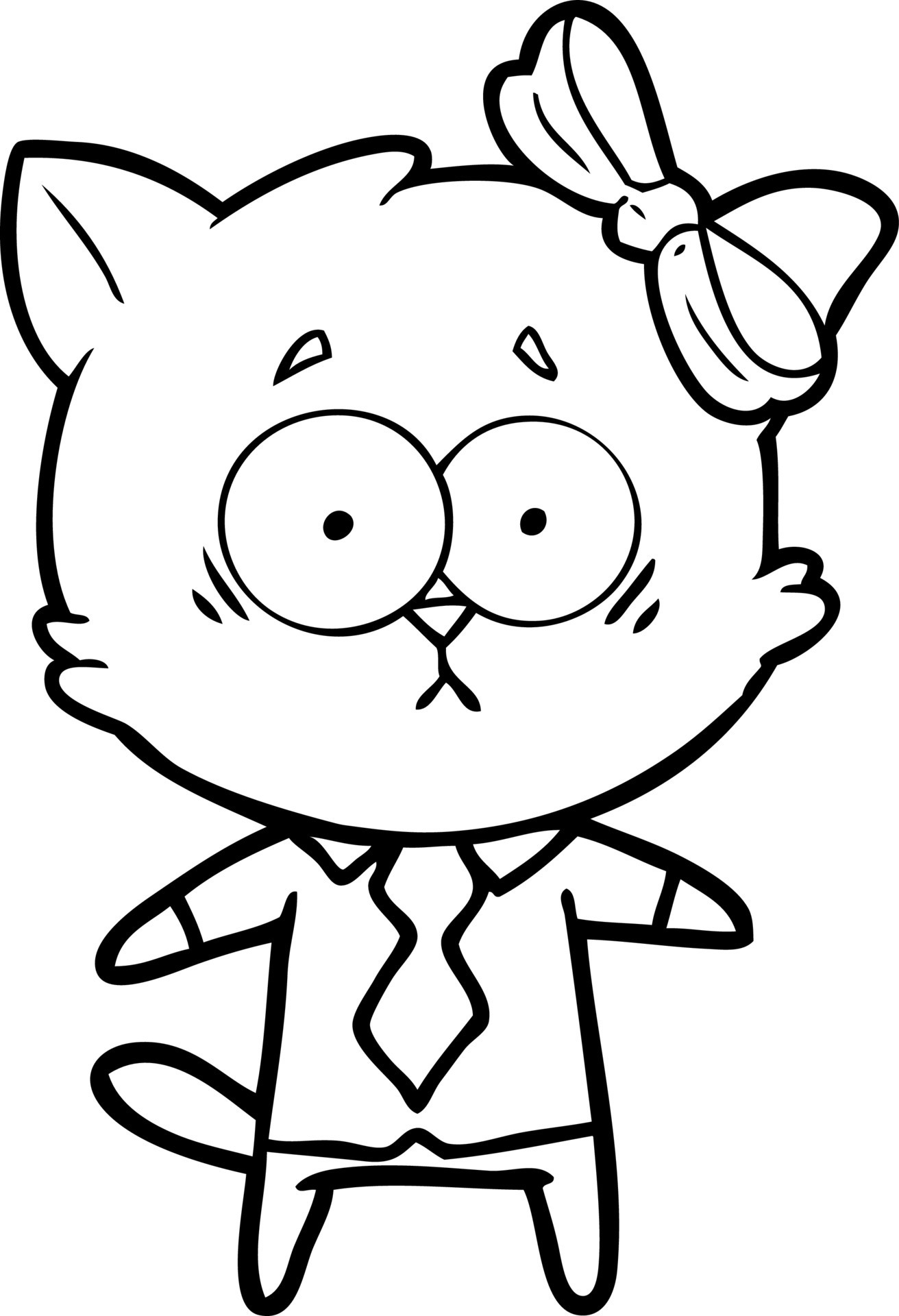 vector cartoon cat character 12669309 Vector Art at Vecteezy vector cartoon cat character 12669309 Vector Art at Vecteezy