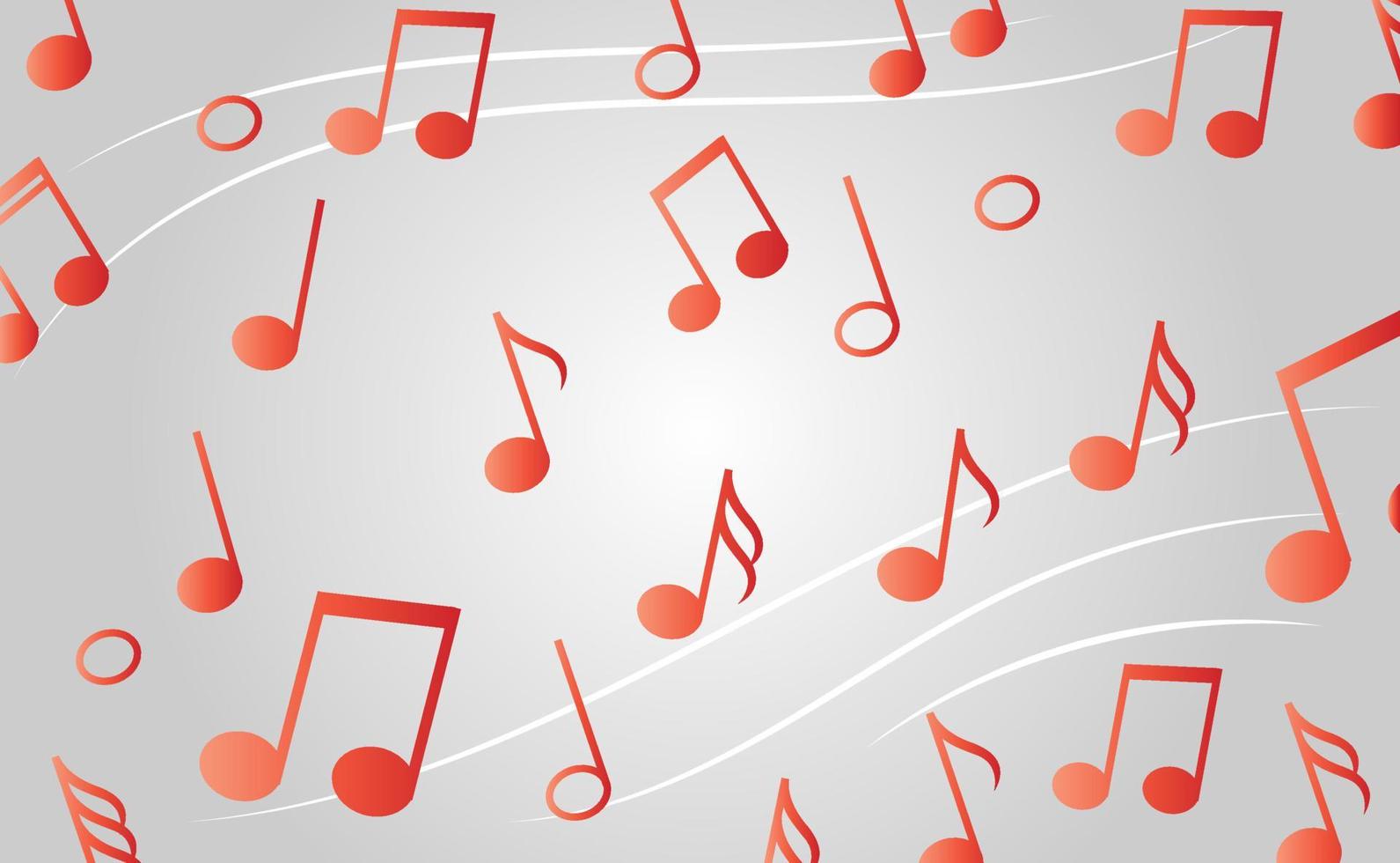 plantilla de vector de nota musical. apto para banner, fondo, afiche ... plantilla de vector de nota musical. apto para banner, fondo, afiche ...