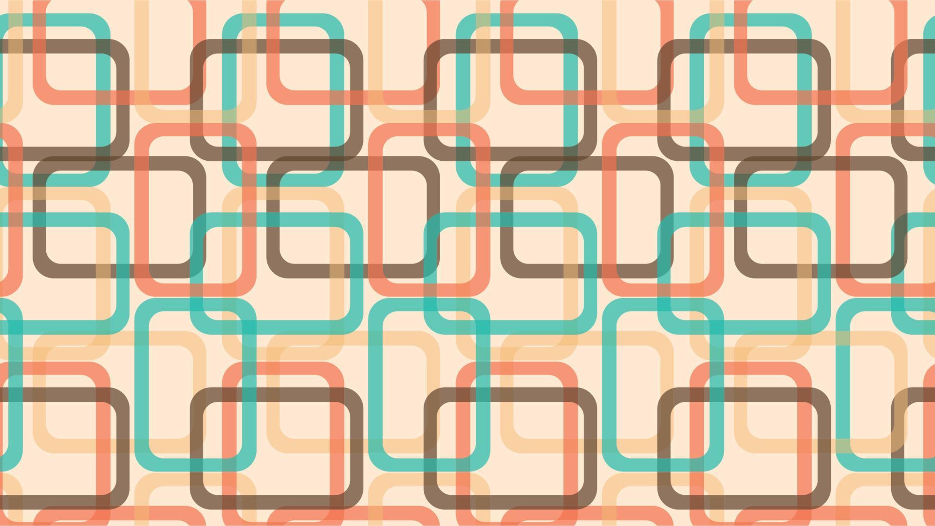 geometric retro background or rectangular shape seamless pattern ...