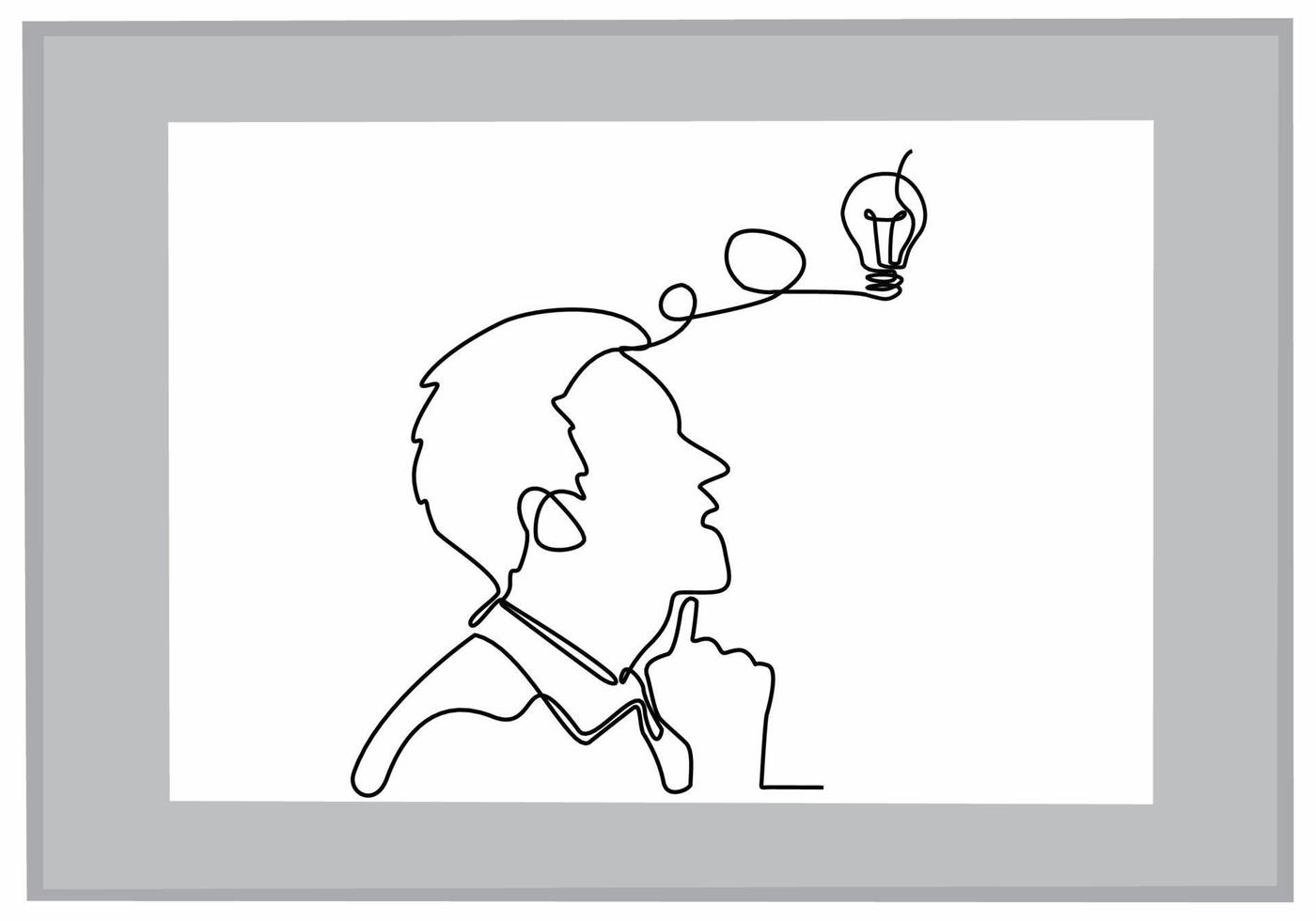 continuous line art 12674571 Vector Art at Vecteezy