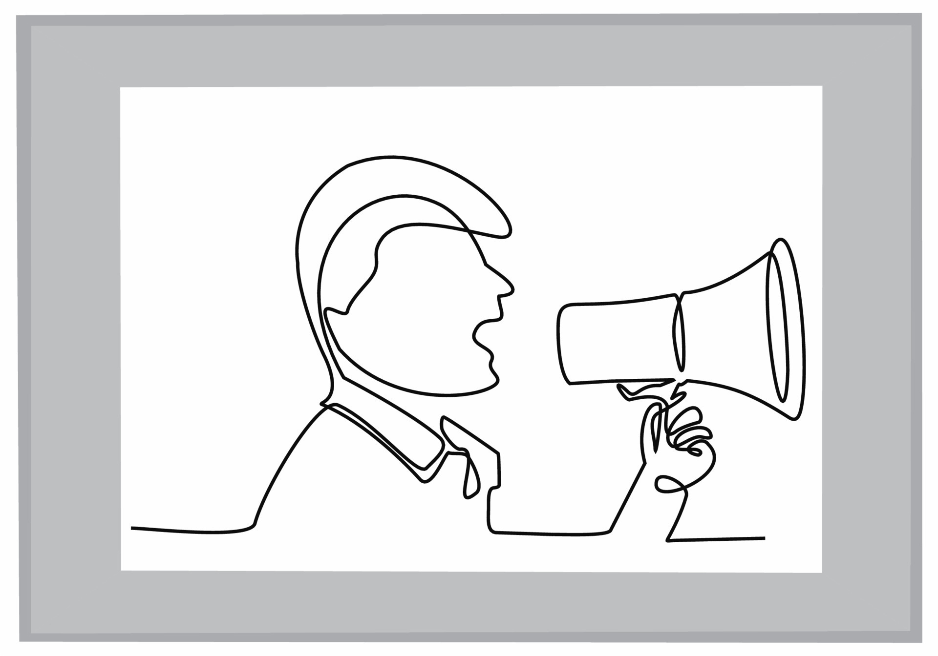 continuous line art 12674578 Vector Art at Vecteezy