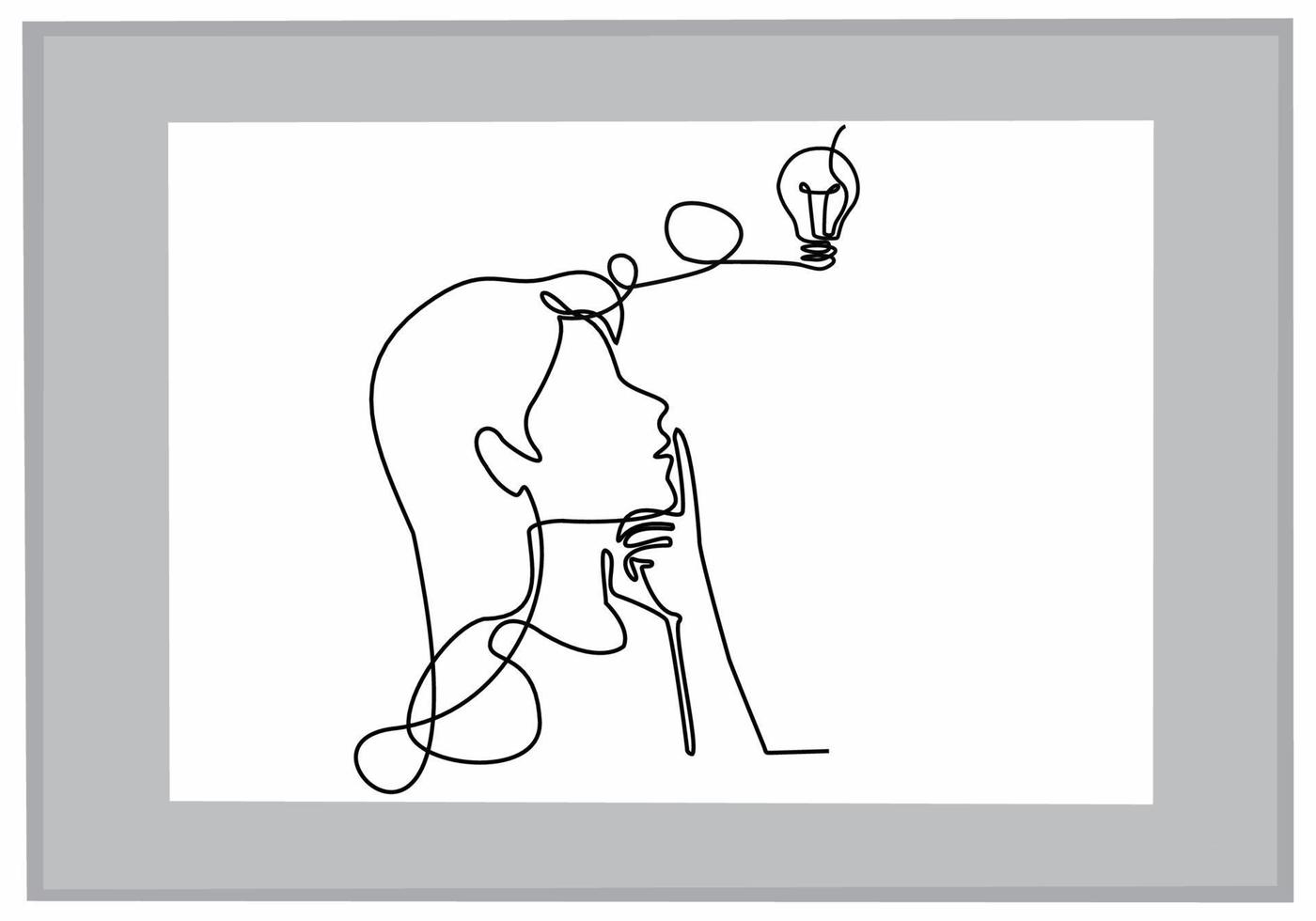 continuous line art 12674594 Vector Art at Vecteezy