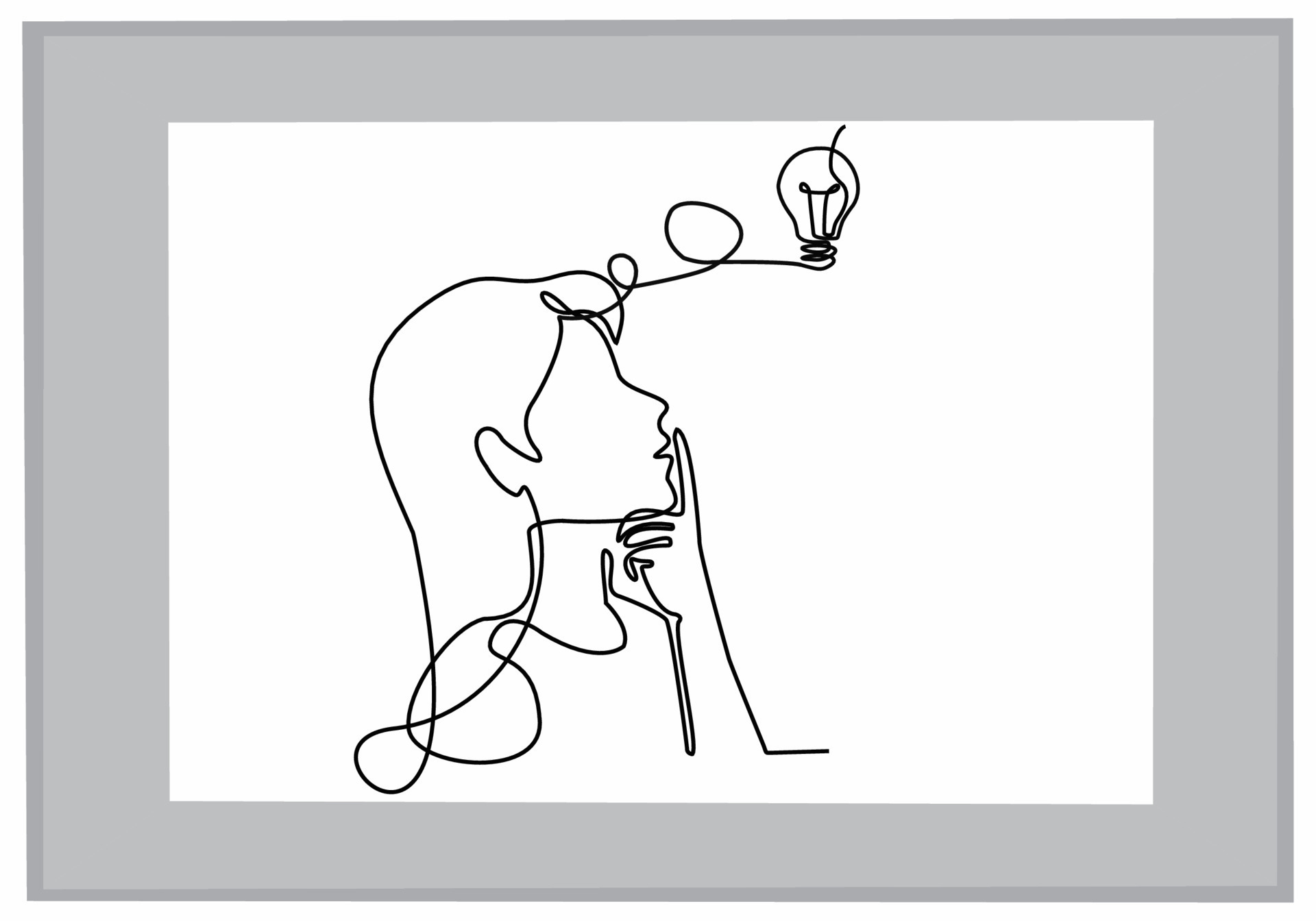 continuous line art 12674594 Vector Art at Vecteezy