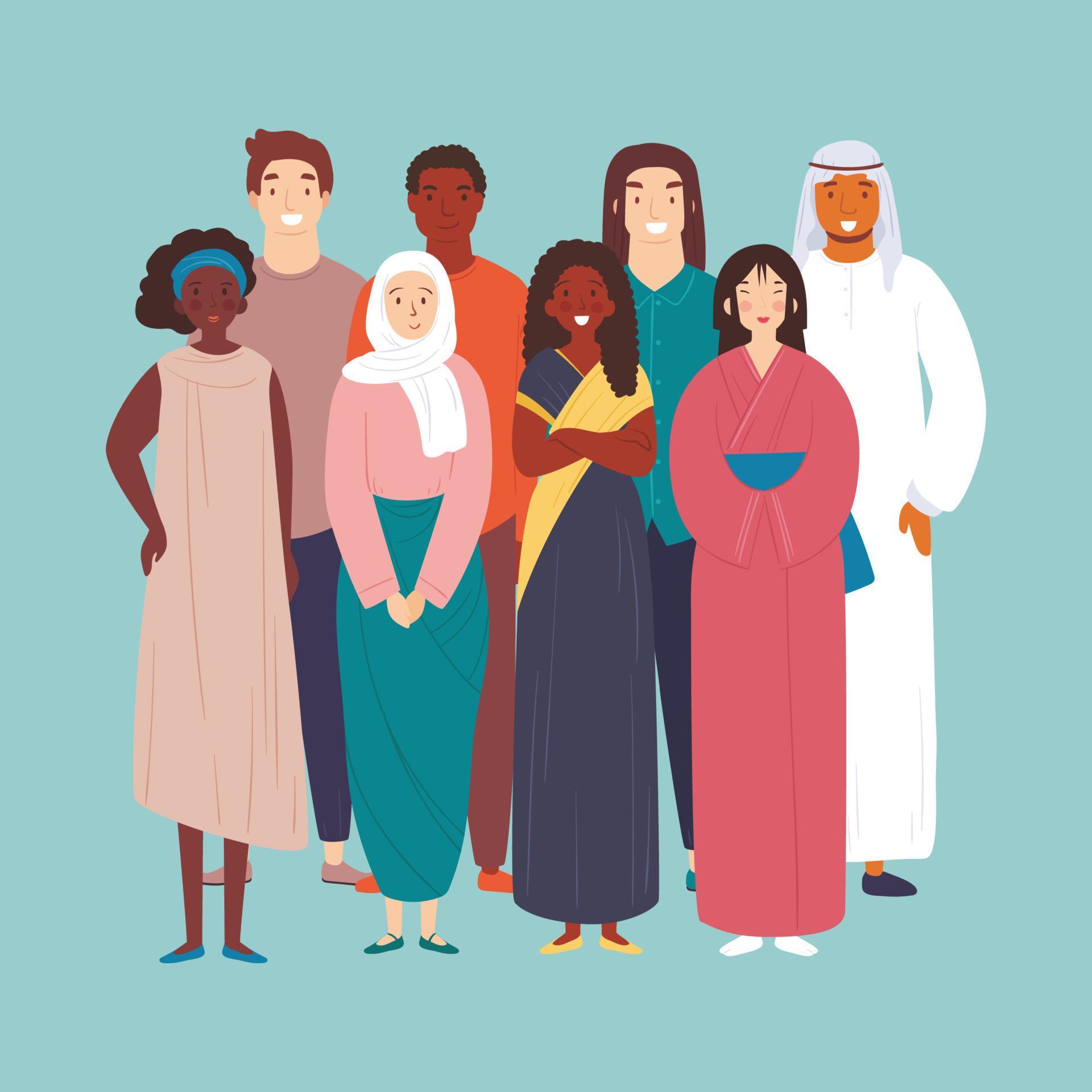 flat illustration of human race differences 12675232 Vector Art at Vecteezy flat illustration of human race differences 12675232 Vector Art at Vecteezy